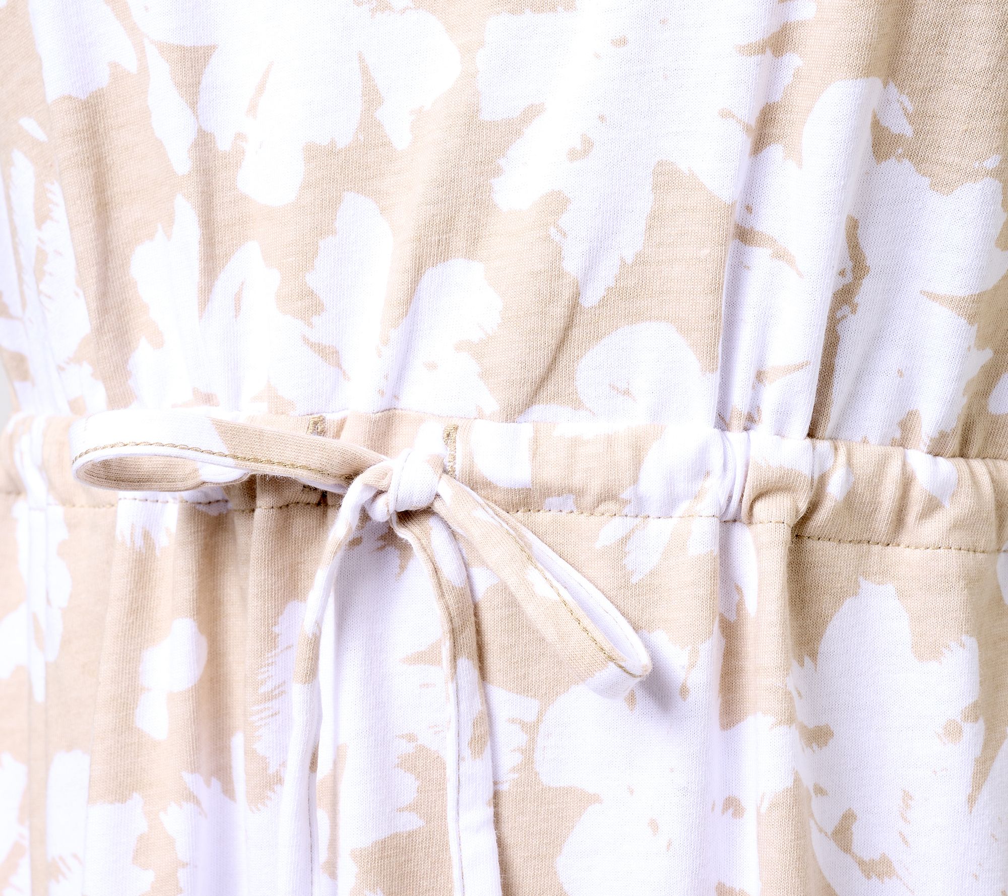 Stan Herman Happy Days 100% Cotton Petite Length Tiered Dress - QVC.com