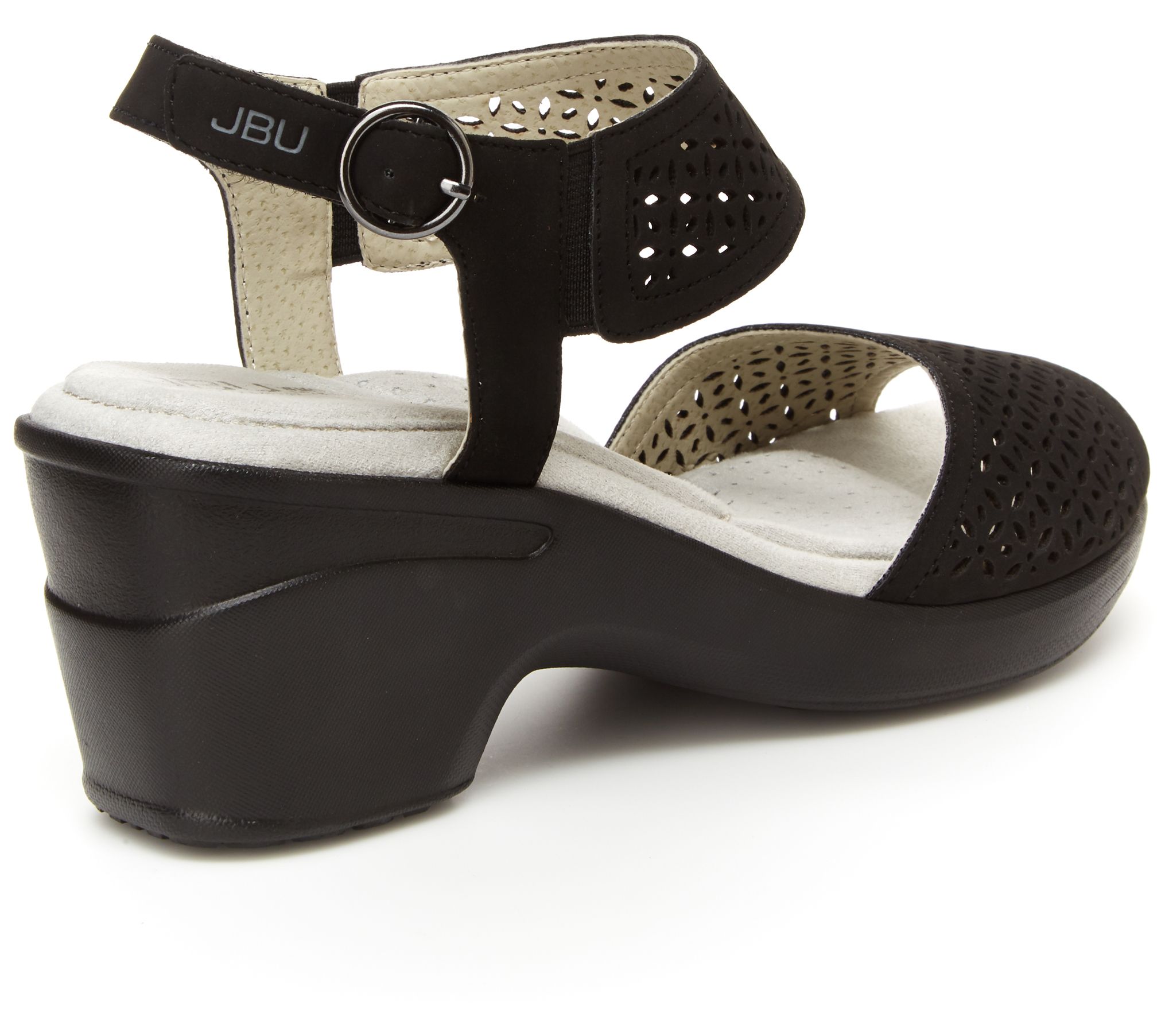 JBU by Jambu Dress Comfort Wedge Sandals - Toledo - QVC.com