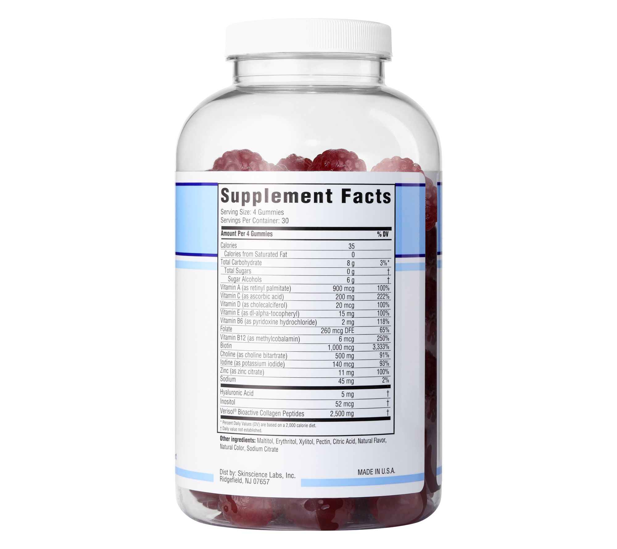 Dr. Denese Wrinkle Lost Collagen Gummies 30 DaySupply - QVC.com