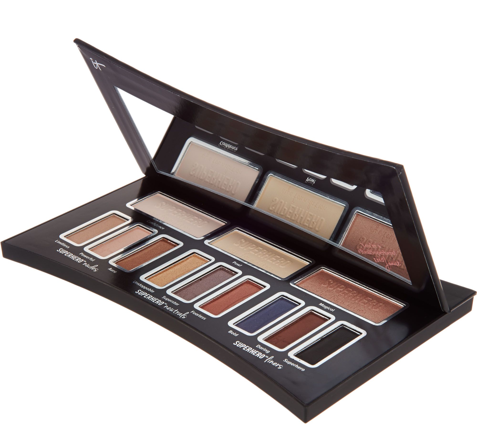 IT Cosmetics Superhero Luxe Anti-Aging Eyeshadow Palette w/Brush - QVC.com