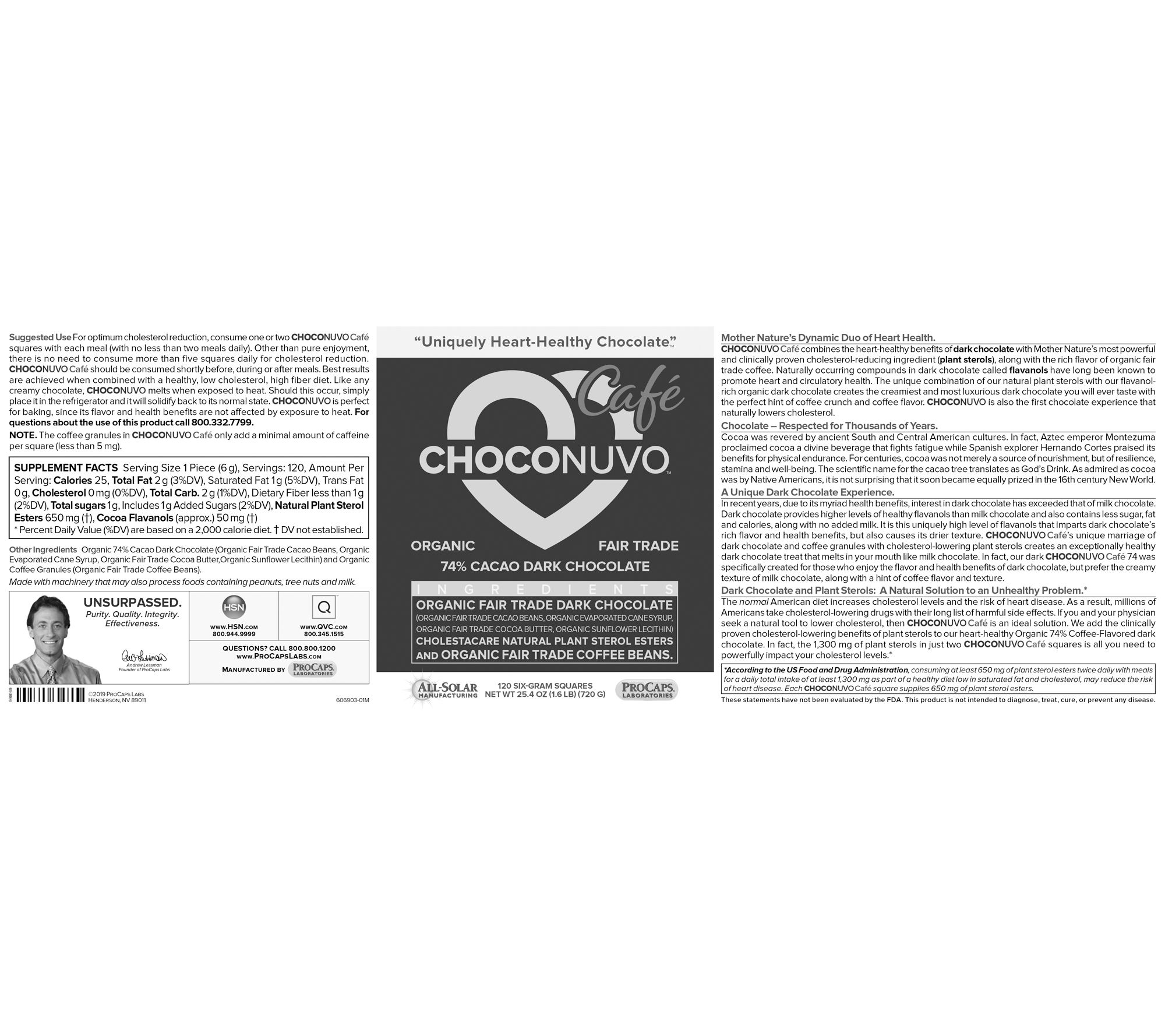 Andrew Lessman ChocoNuvo Cafe Chocolates - QVC.com