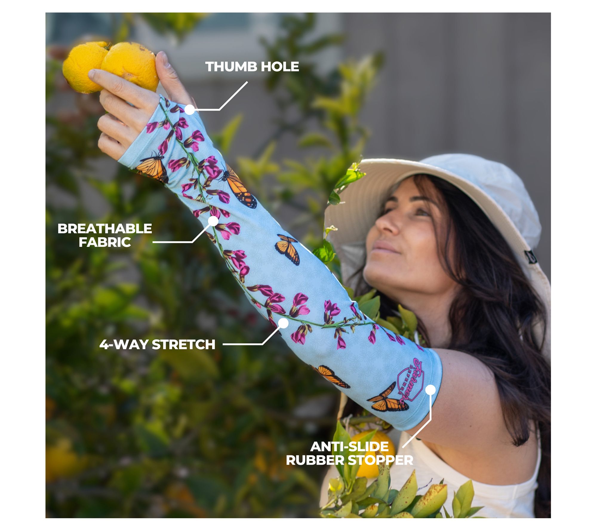 Farmer's Defense Set of 2 Protective Gardening Sleeves - QVC.com