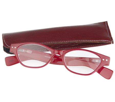 Hillman Optical Harlequin Fashion Readers - QVC.com