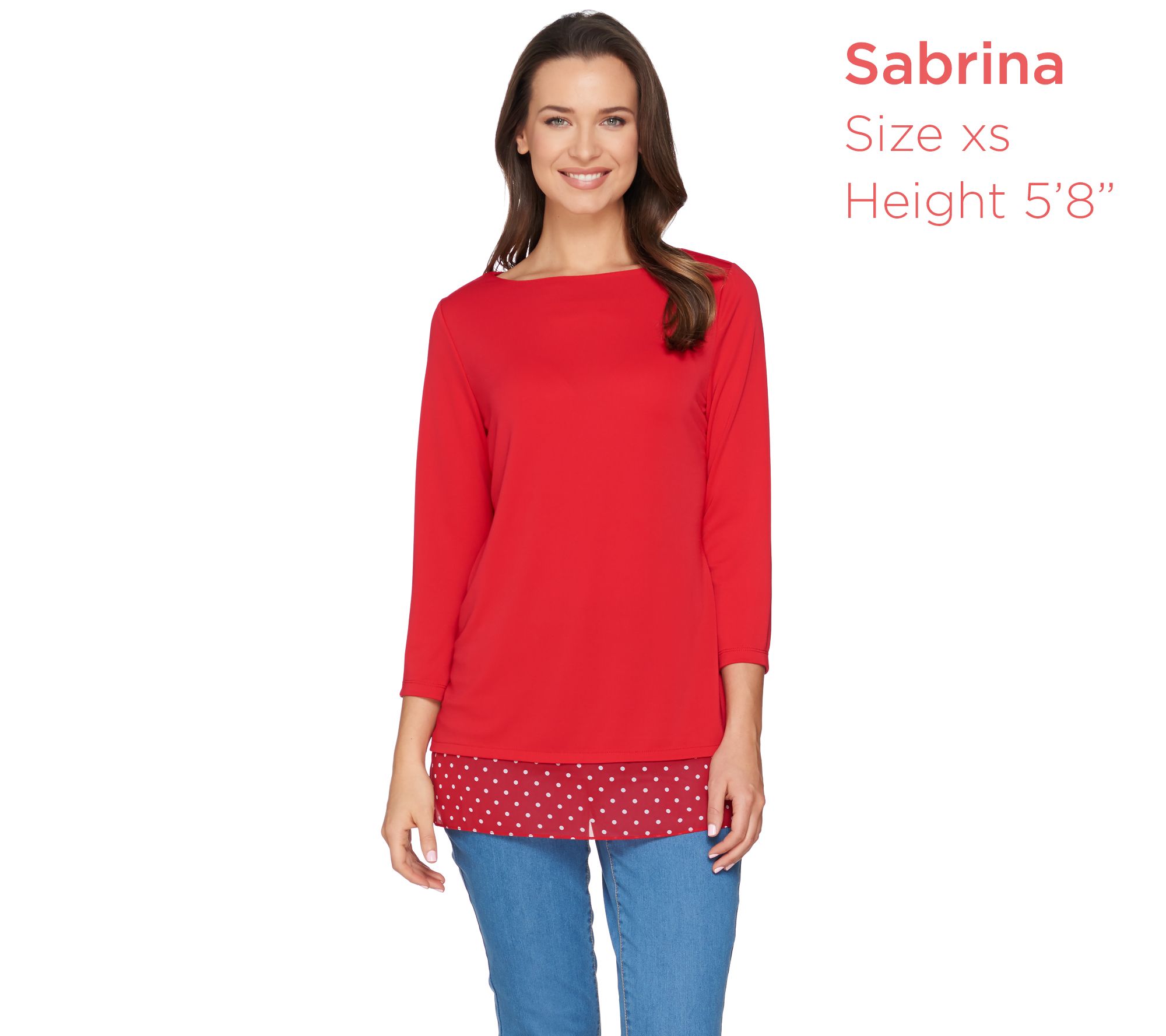 Susan Graver Premier Knit Top With Back Cutout