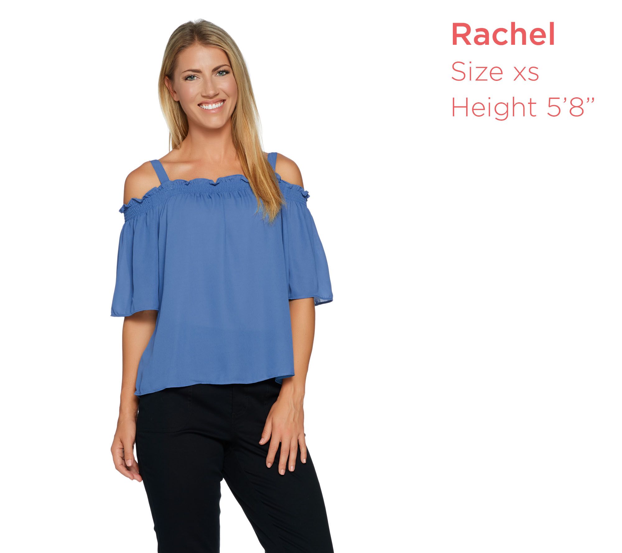 "As Is" Lisa Rinna Collection off the Shoulder Top - QVC.com