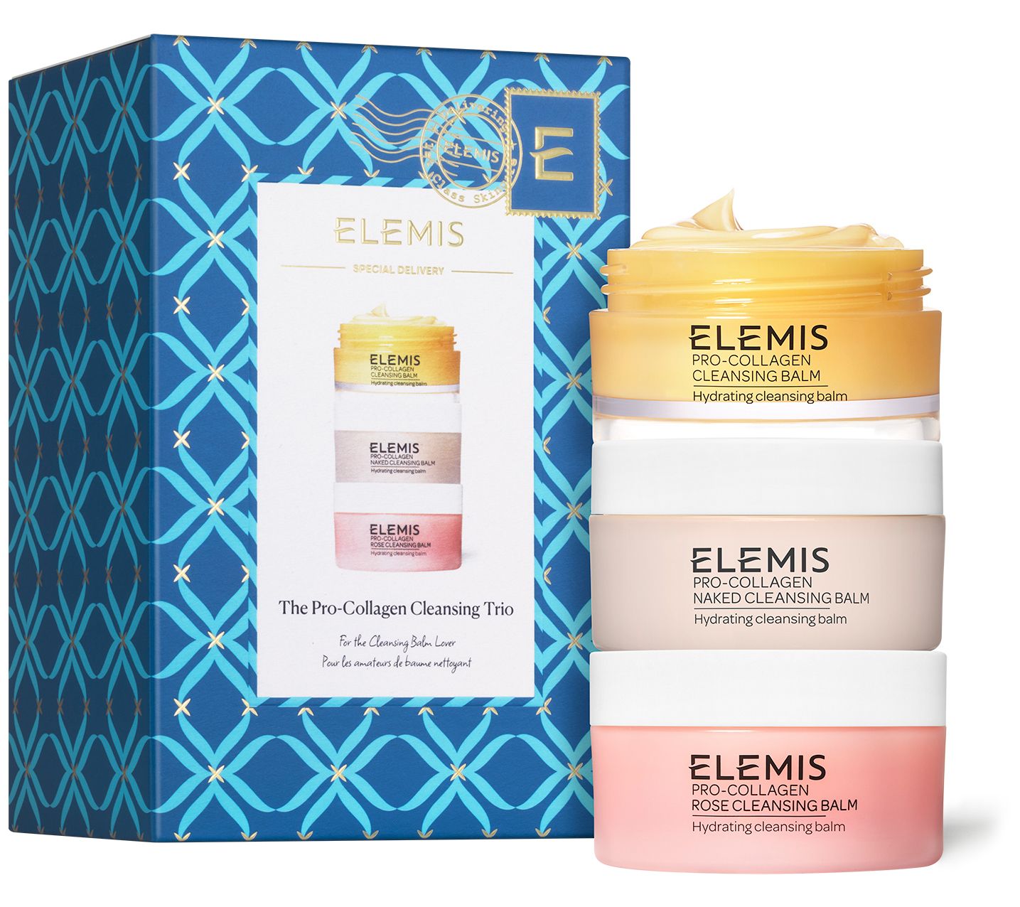 ELEMIS Pro-Collagen Cleansing Balm Gift Trio - QVC.com