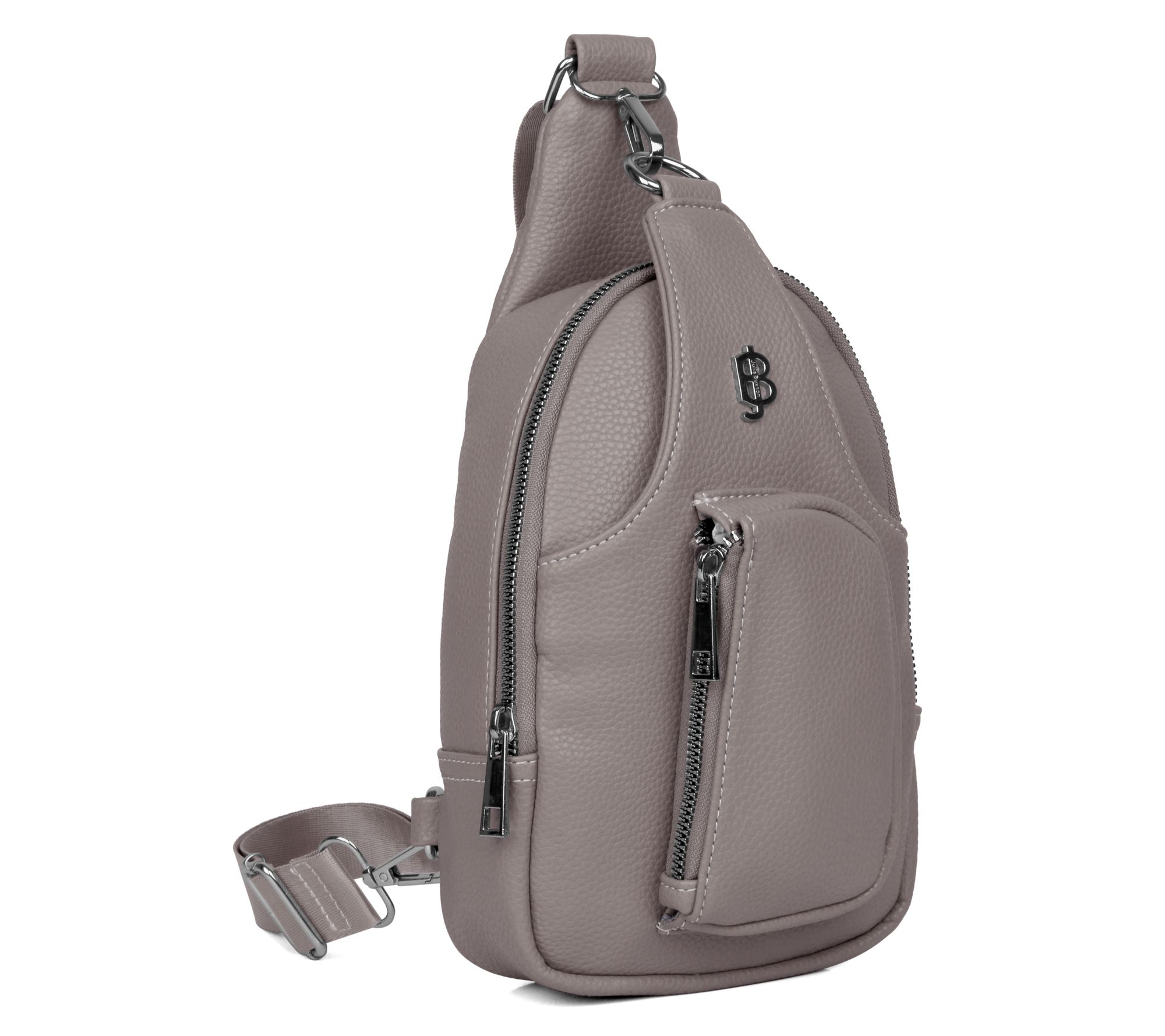 Julia Buxton Vegan Leather Chelsea Sling - QVC.com