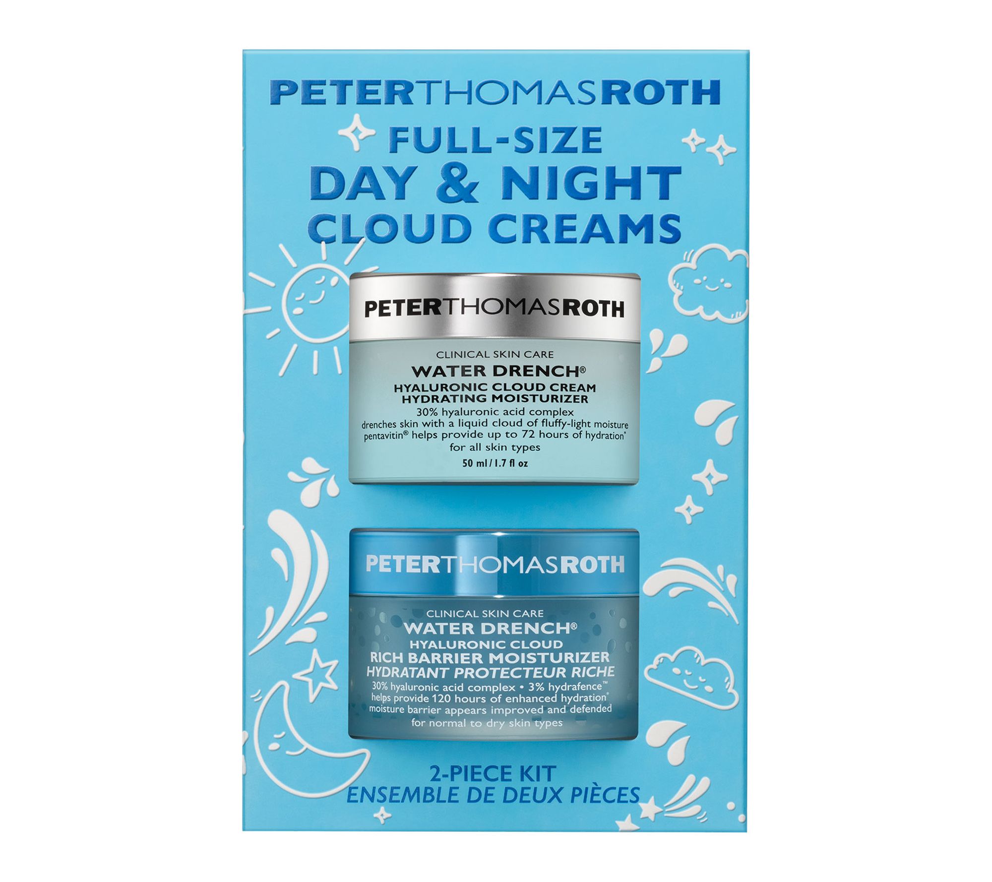 Peter Thomas Roth Full Size Day & Night Cloud Creams - QVC.com