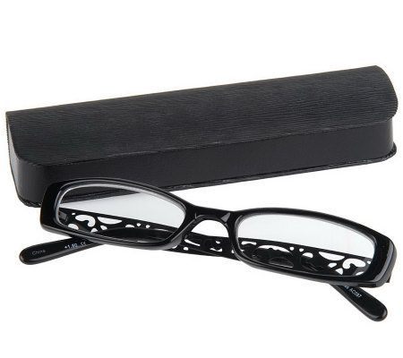 Hillman Optical Filigree Fashion Readers - QVC.com