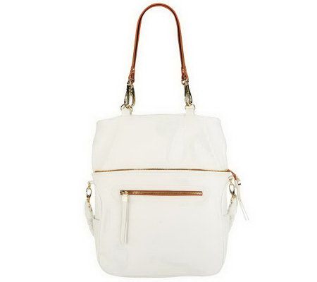 "As Is" UnderCover Maureen Hobo with Braided Handle - QVC.com