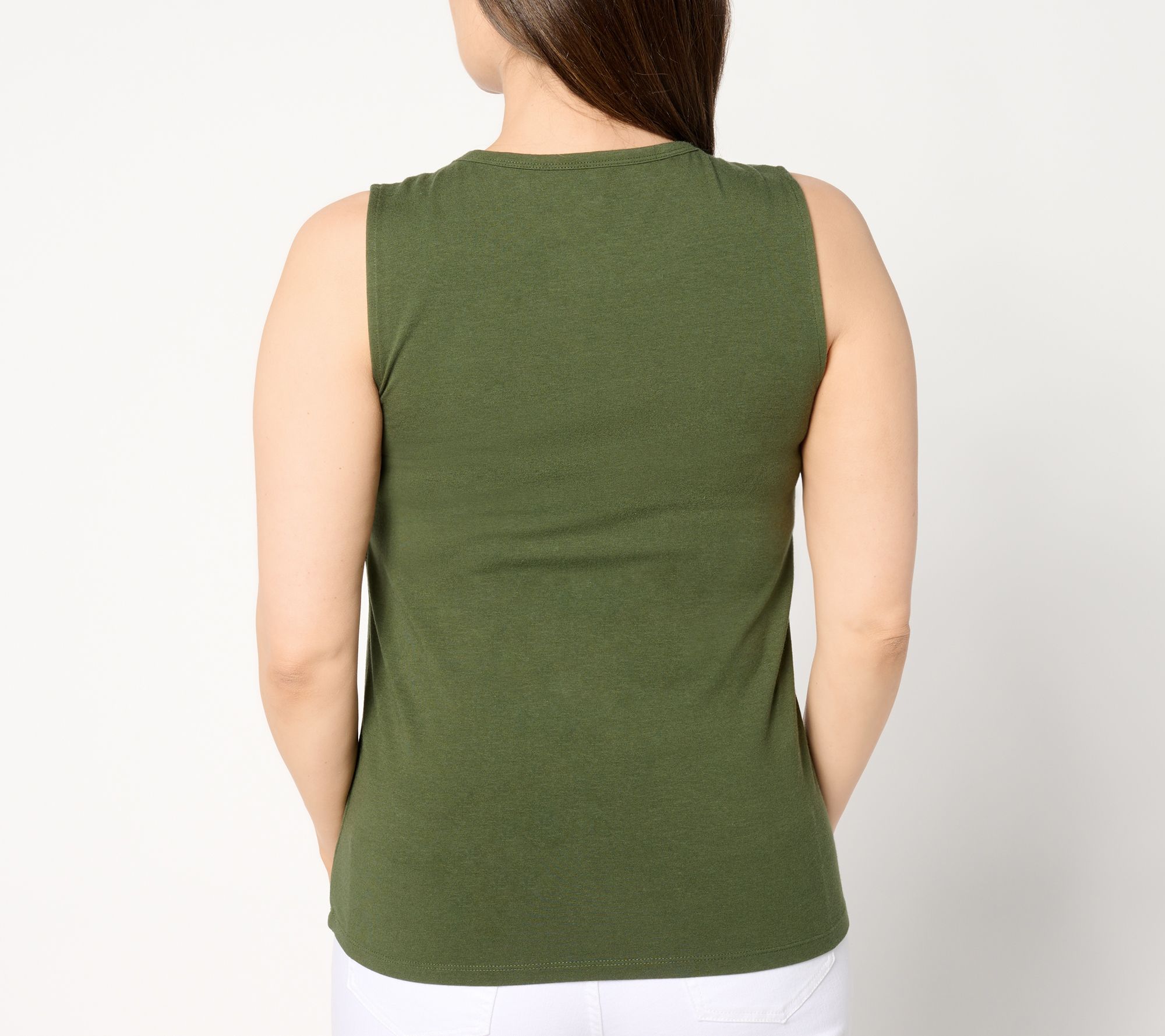 BEAUTIFUL by Lawrence Zarian Classic Knit Tank Top with Twist Detail ...