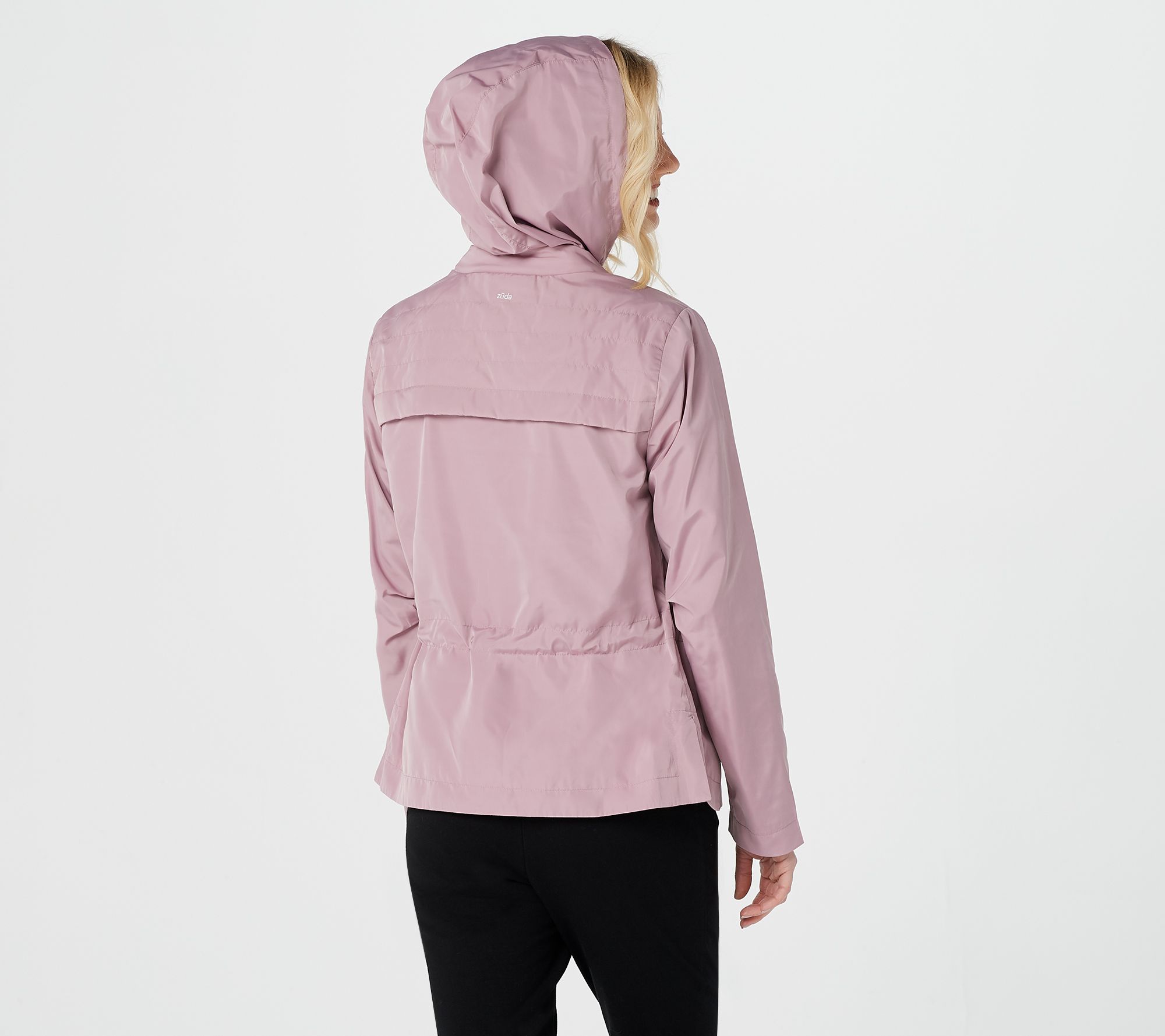 "As Is" zuda Summit Jacket with Drawstring Waist - QVC.com