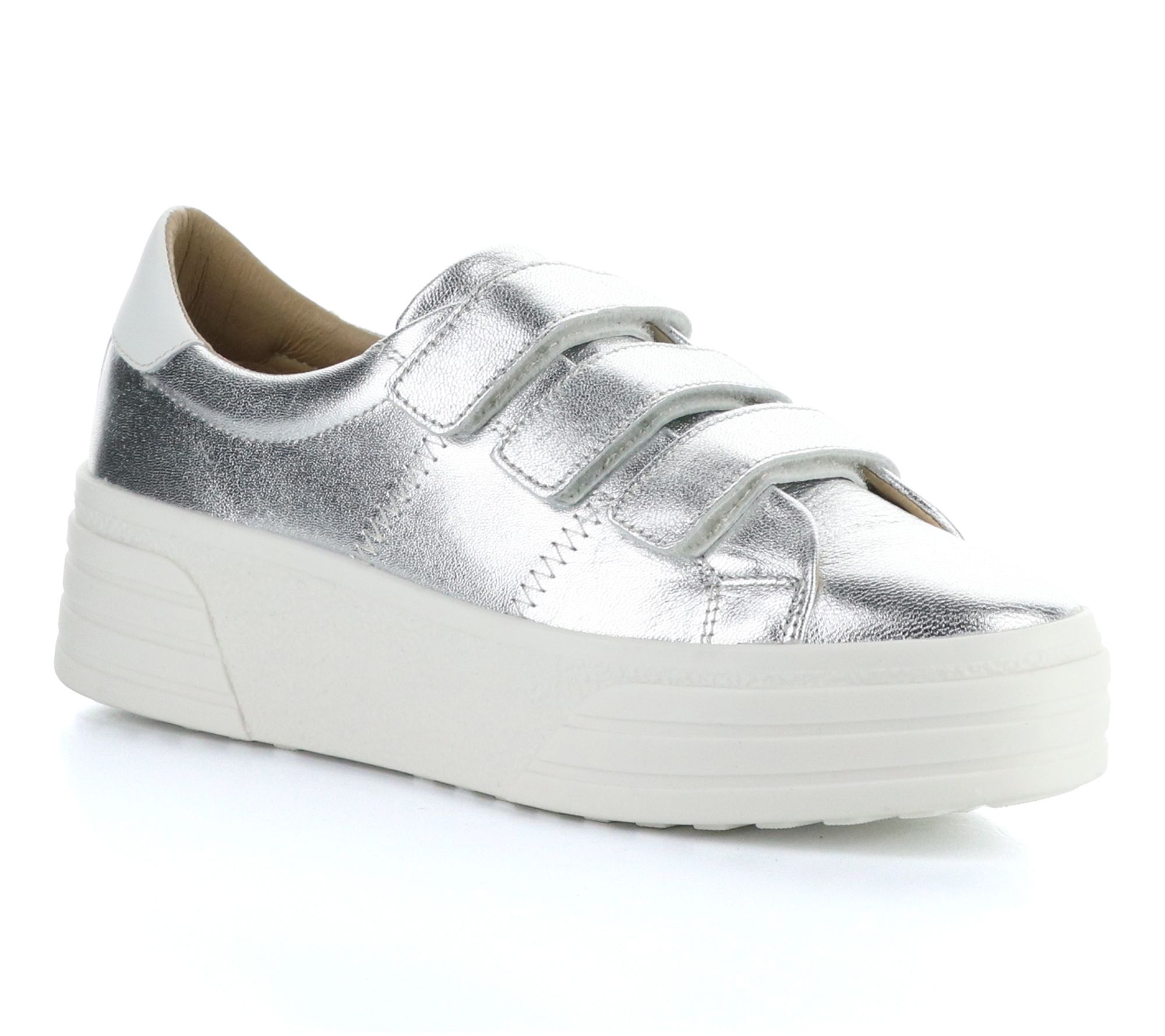 Bos. & Co. Laminados Hook & Loop Shoe - Lonnie - QVC.com