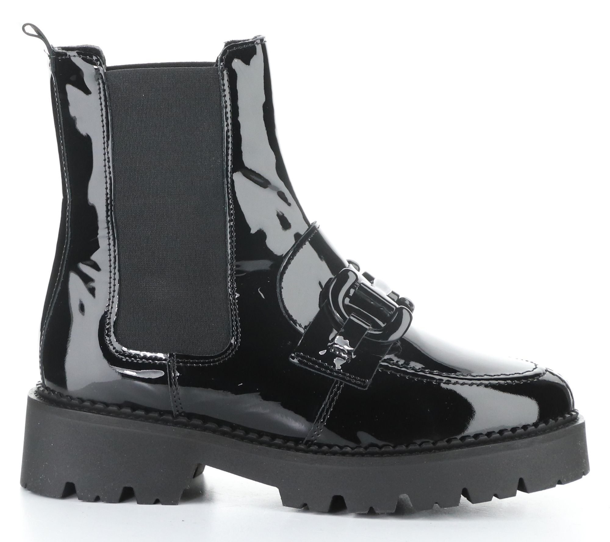 Bos. & Co. Winter Patent Leather Side Zip Boot- Bruma - QVC.com