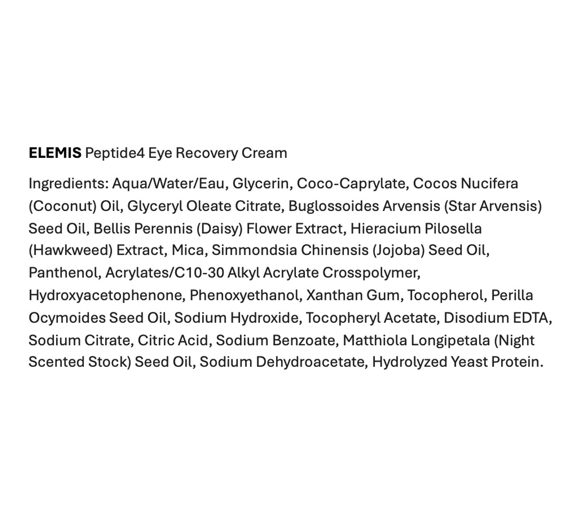 ELEMIS Peptide4 Eye Recovery Cream Trio - QVC.com