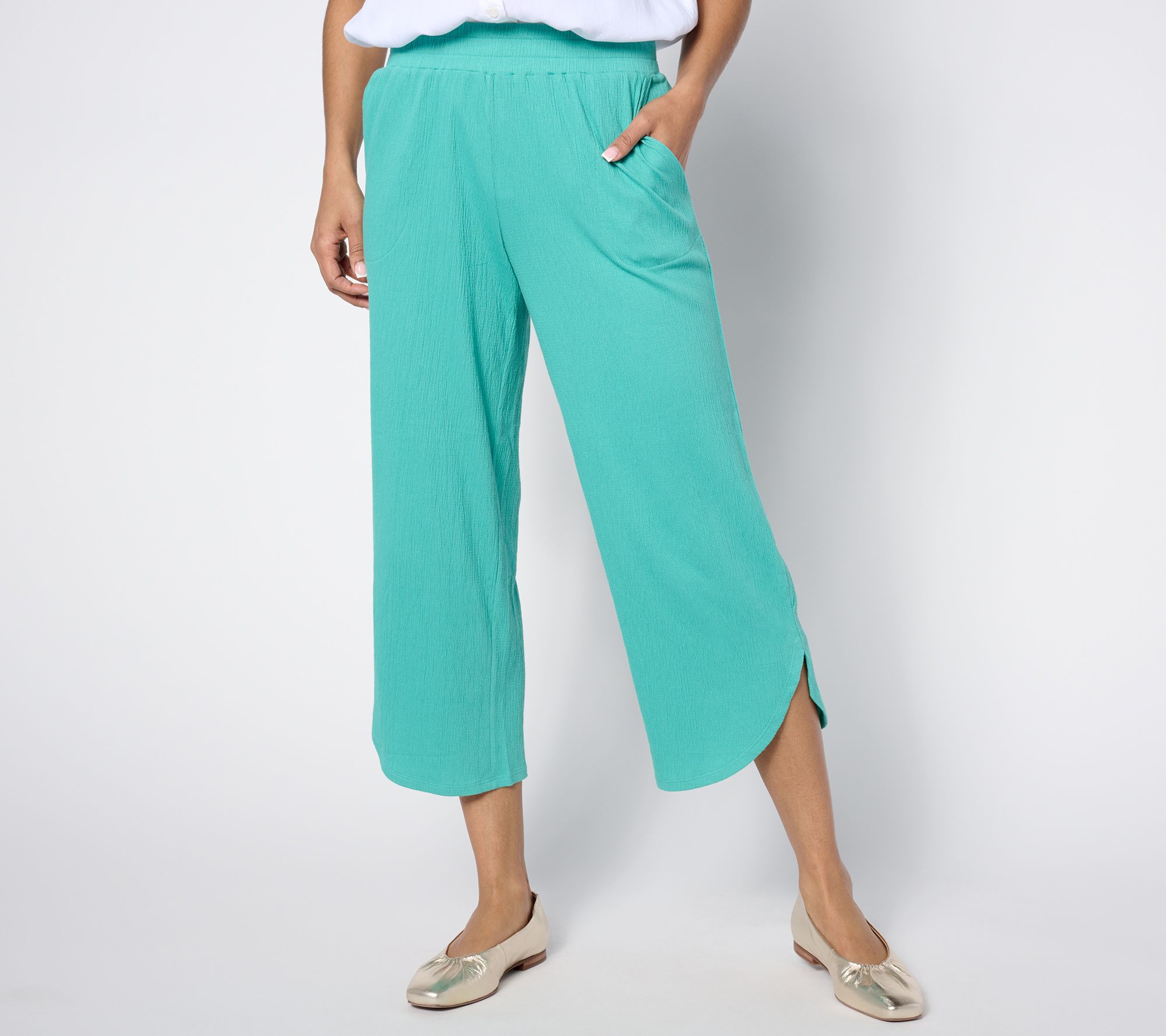 "As Is" Belle by Kim Gravel Packabelle Gaucho, Regular - QVC.com