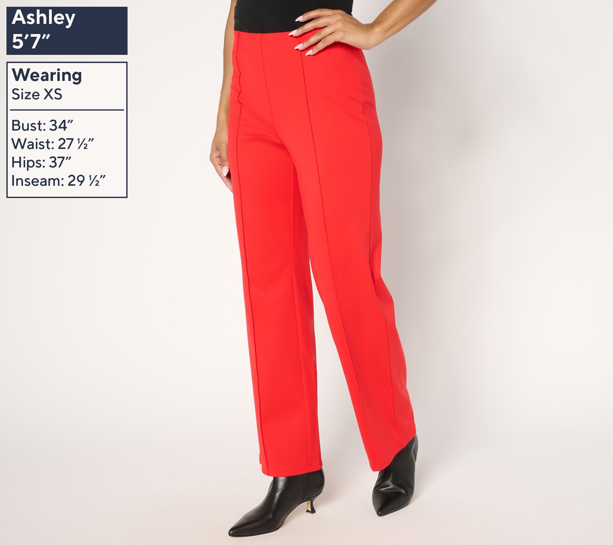 Women with Control Petite Soft Sculpt Knit Trouser - QVC.com
