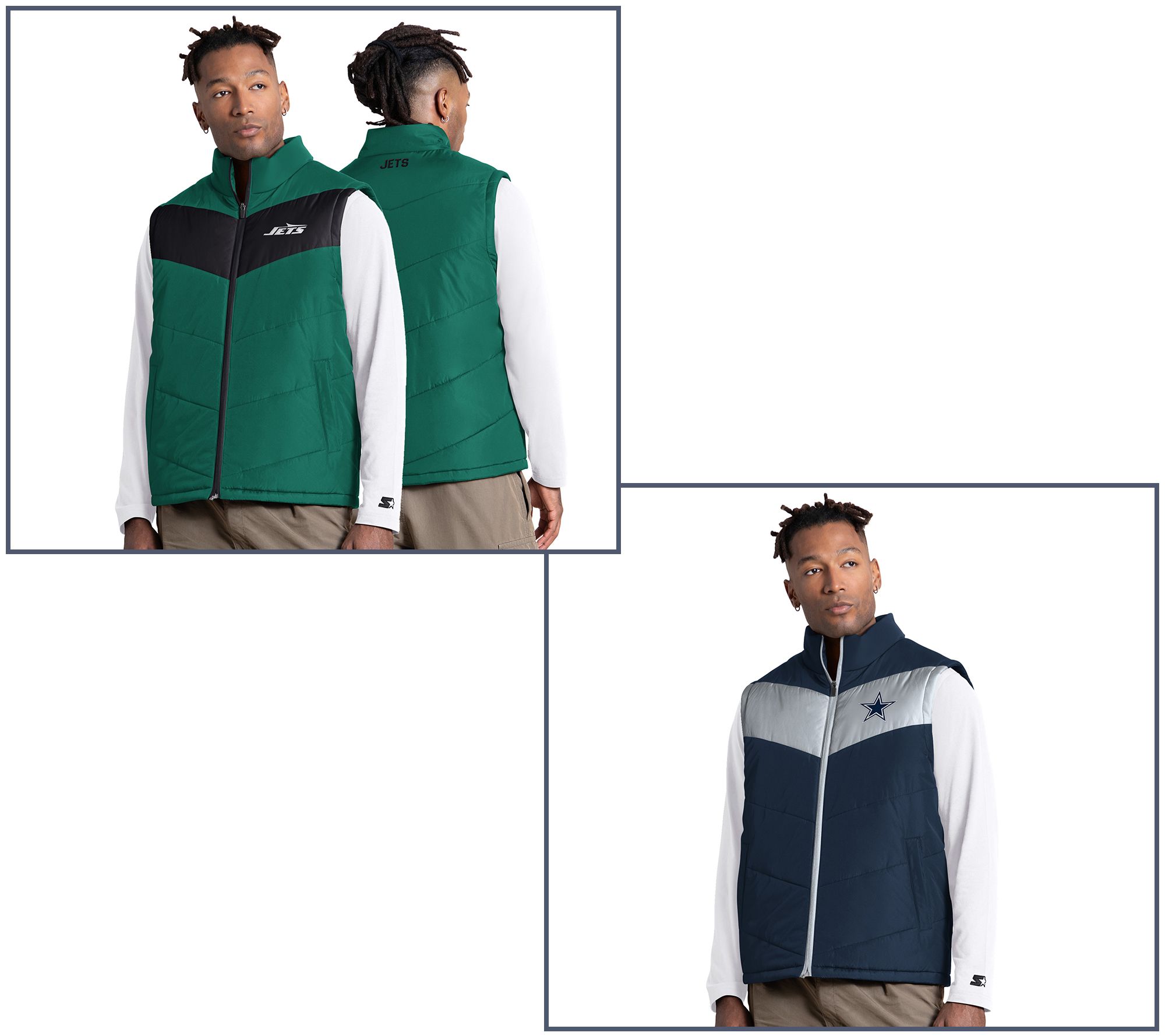 NFL Officially Licensed Men's Puffer Vest - QVC.com