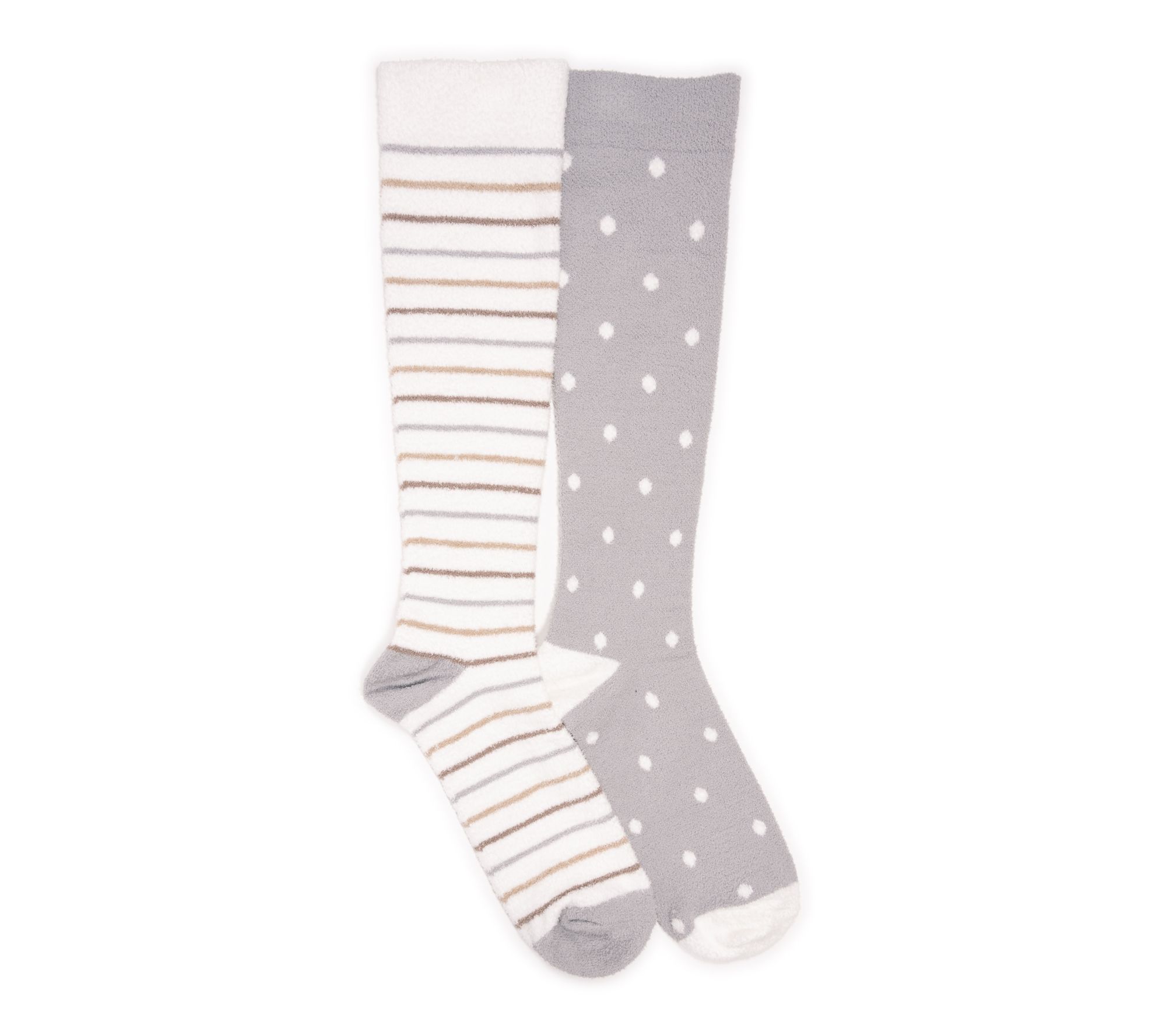 MUK LUKS Women's Set of 2 Knee-High Compression Cozy Sock - QVC.com