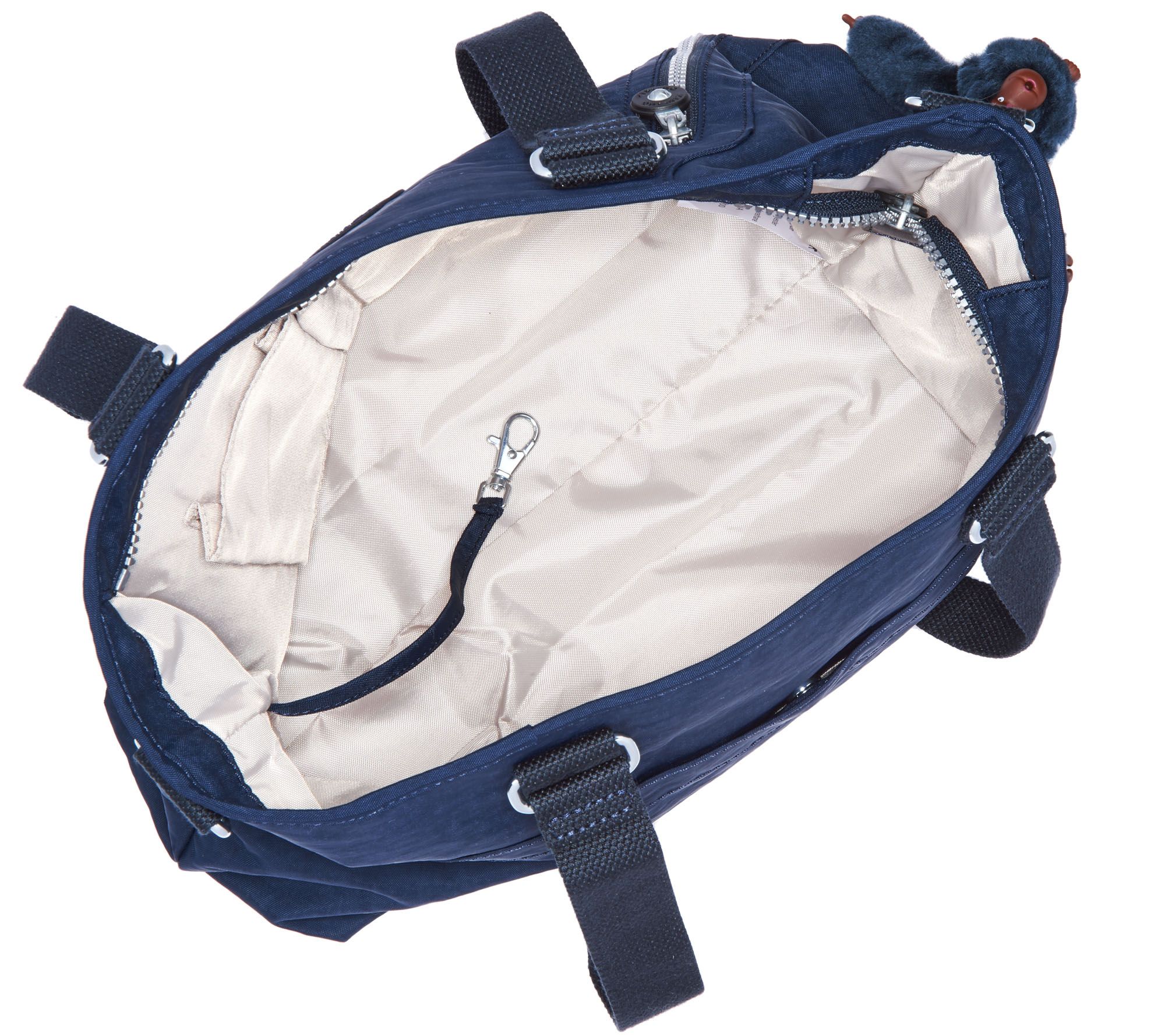 "As Is" Kipling Nylon Satchel Handbag- Angela - QVC.com