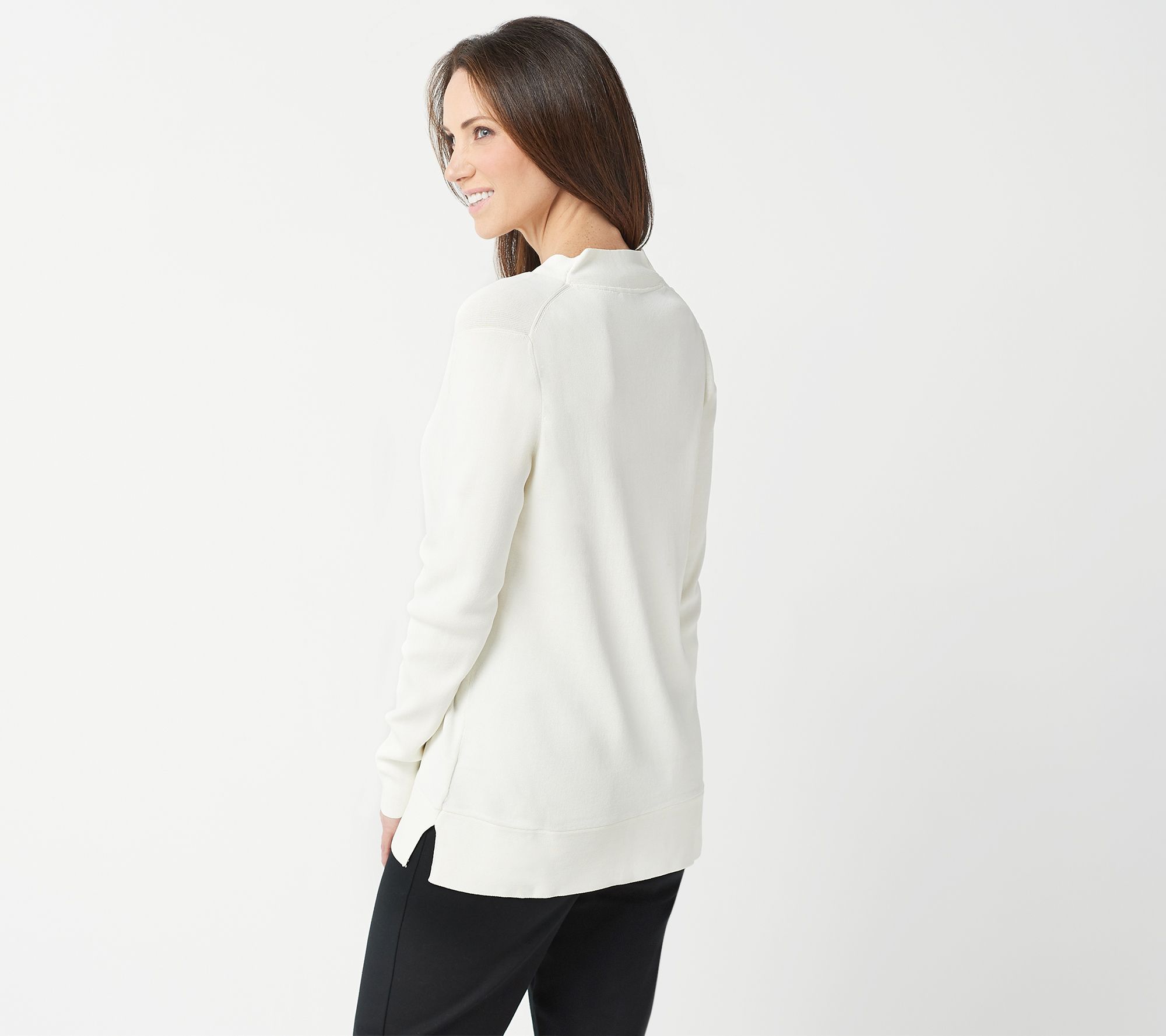 "As Is" Linea by Louis Dell'Olio V-Neck Sweater - QVC.com