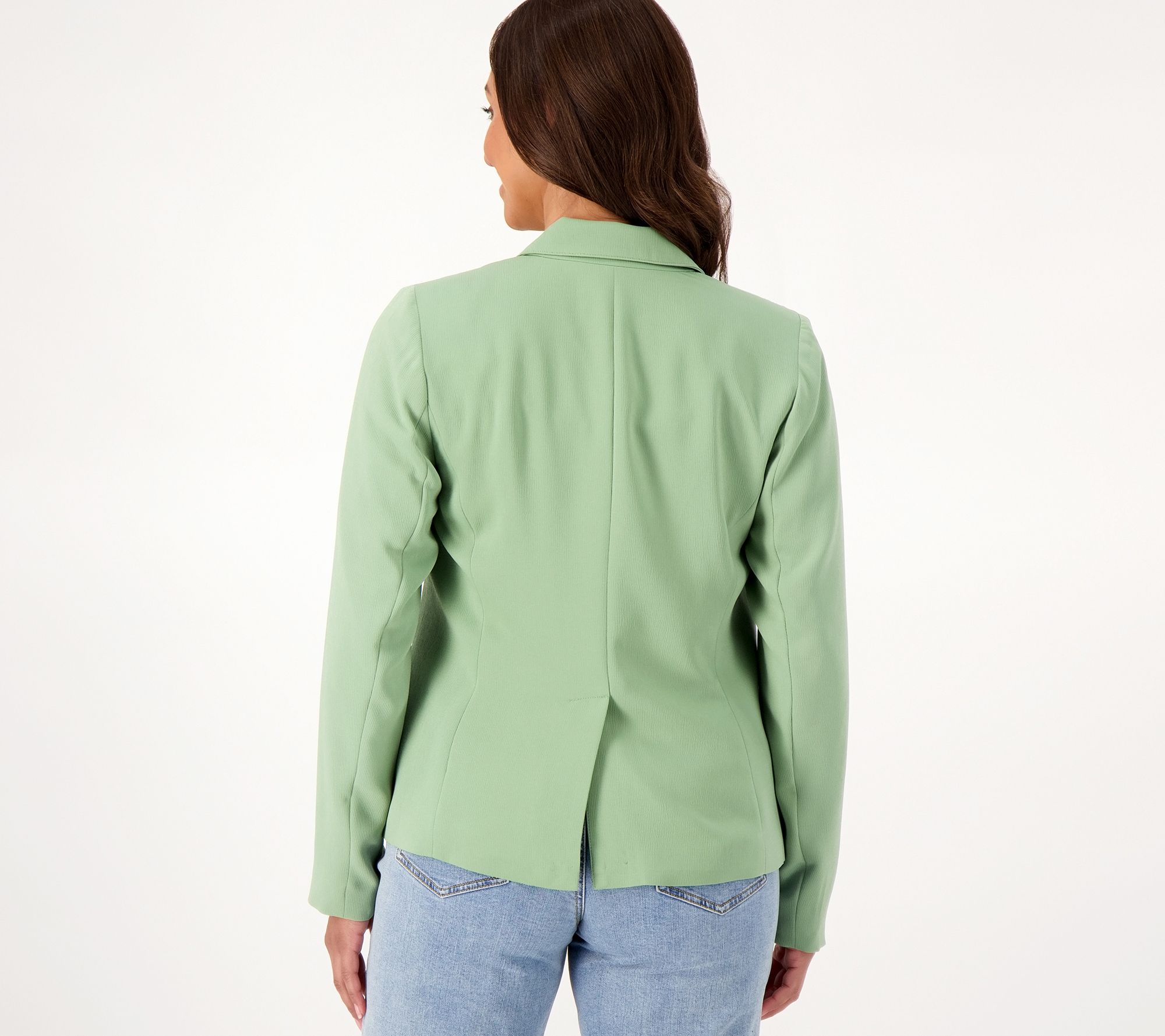 Candace Cameron Bure Notched Collar Blazer - QVC.com