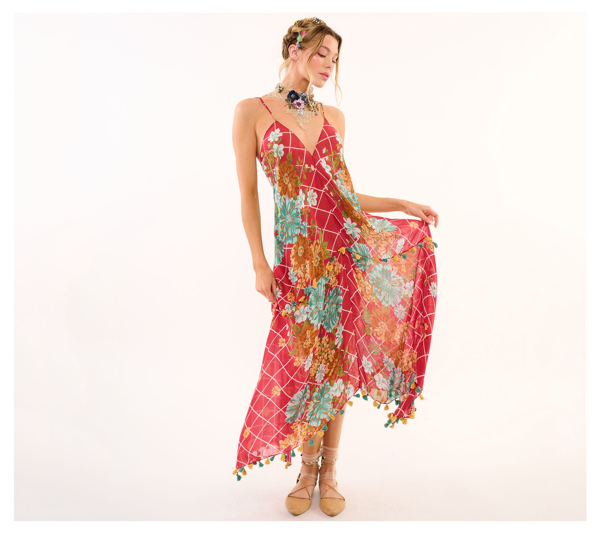 Aratta Borrocow Beauty Dress - QVC.com