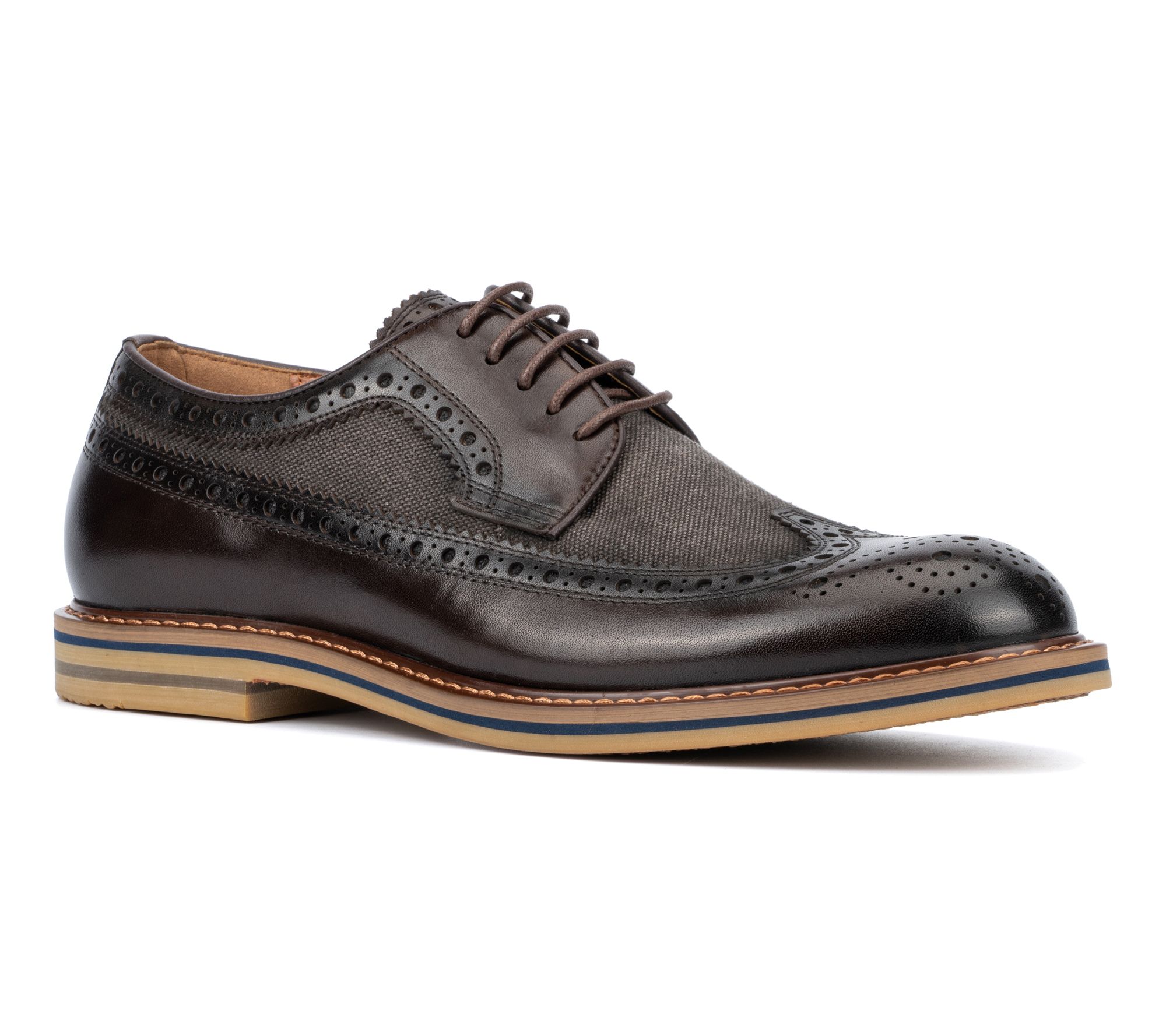 Vintage Foundry Falcon Men's Leather Oxford Shoe - QVC.com