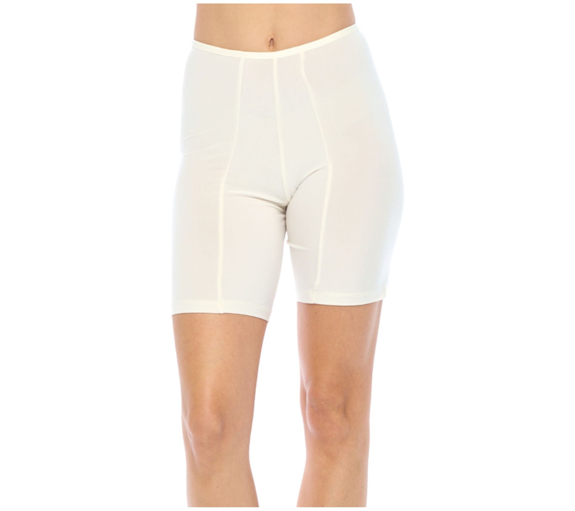 Undersummers Set of 2 Cooling Classic 6" Shortlette Slip Short - QVC.com