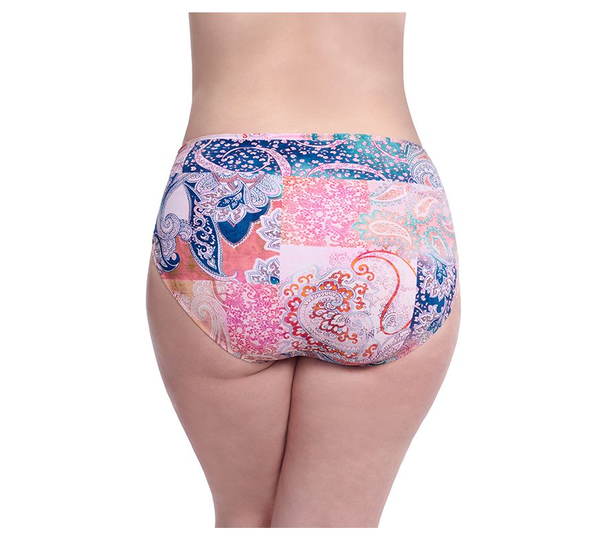 Karma Full Figure Shirred High Waist Swim Bottom - QVC.com Karma Full Figure Shirred High Waist Swim Bottom - QVC.com