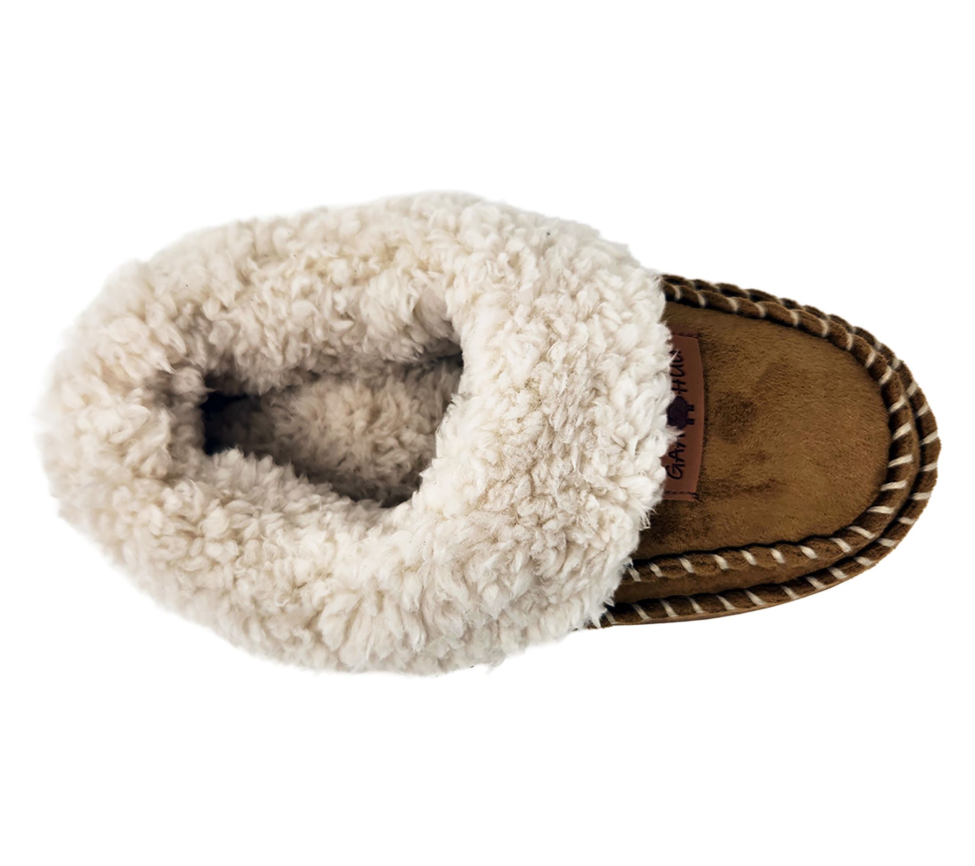 Gaahuu Women's Double Moc Memory Foam Clog Slipper - QVC.com