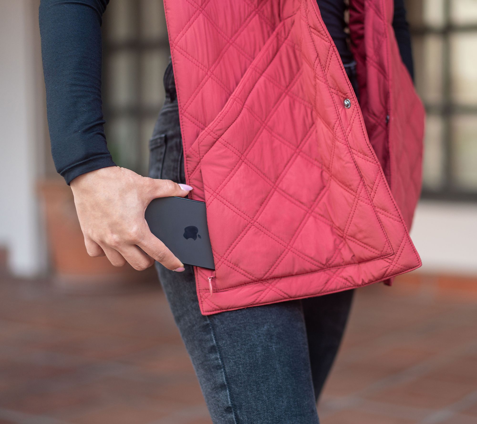 Puffer Hug 418 Lightweight Versatile Scarf/Vest - QVC.com