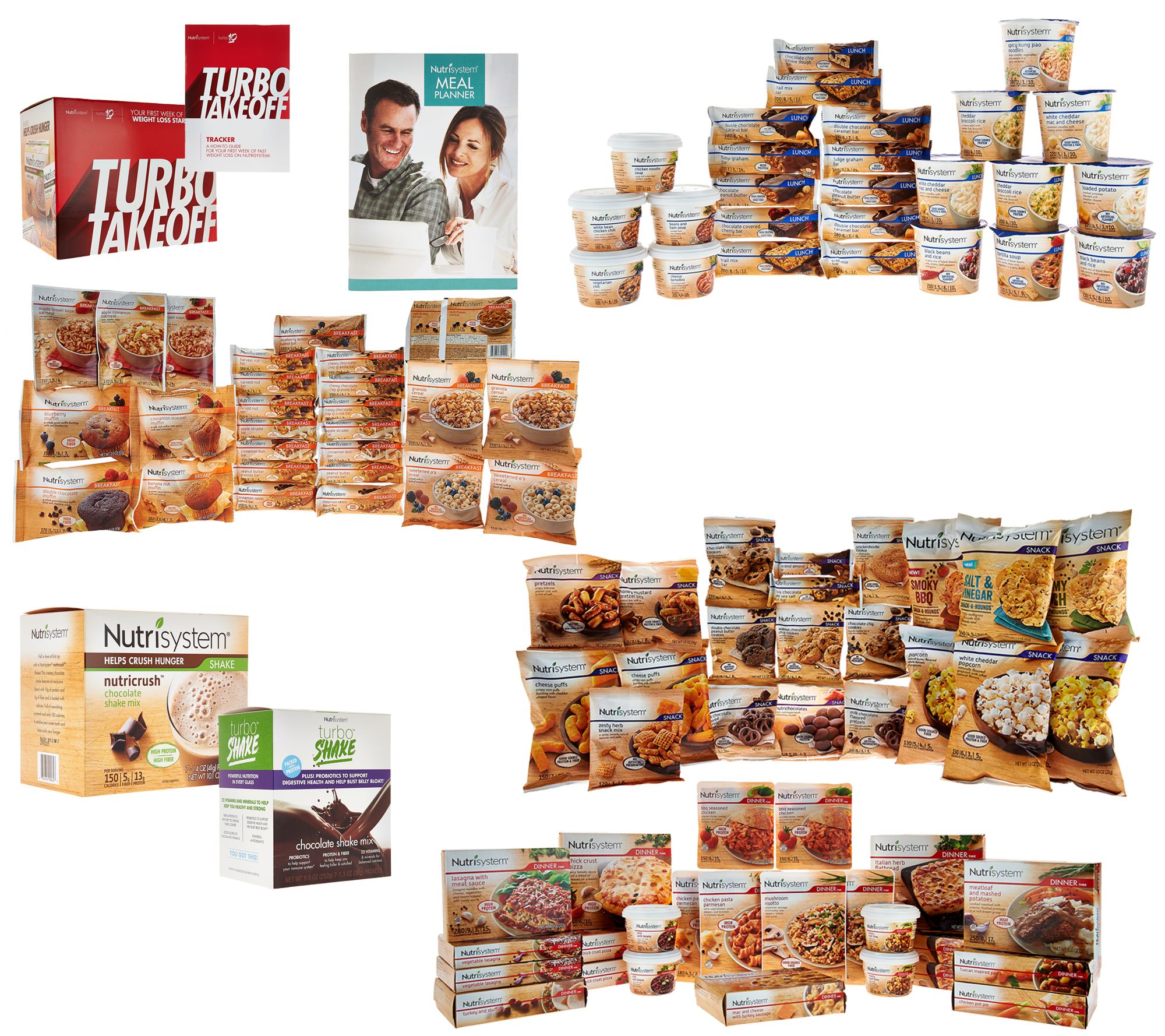 Nutrisystem Turbo Ten 4-Week Plan with Bonus Turbo Shakes - QVC.com