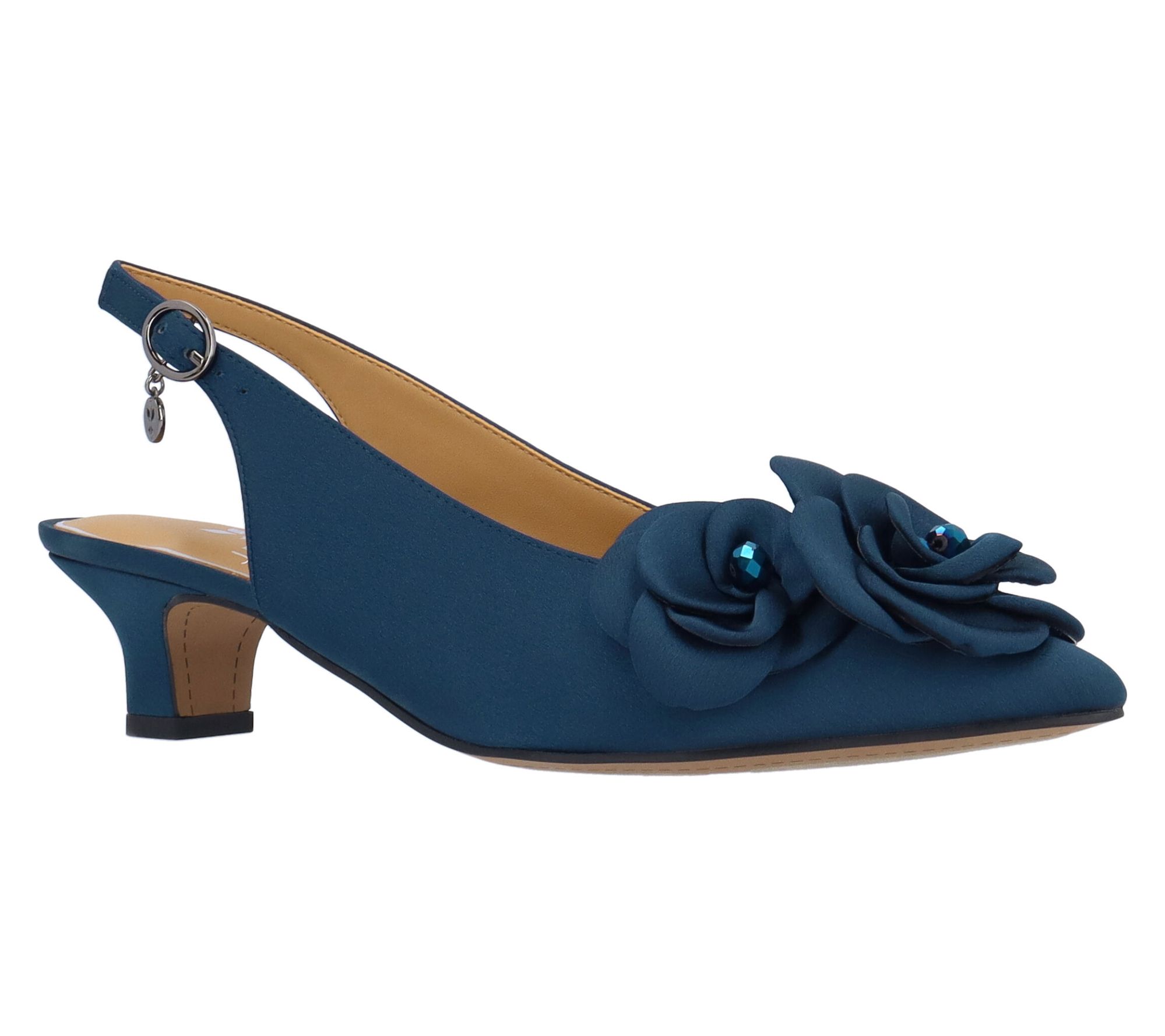 J. Renee' Pump - Jozey Satin - QVC.com