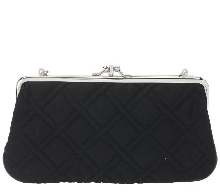 Vera Bradley Microfiber Kisslock Wallet - QVC.com