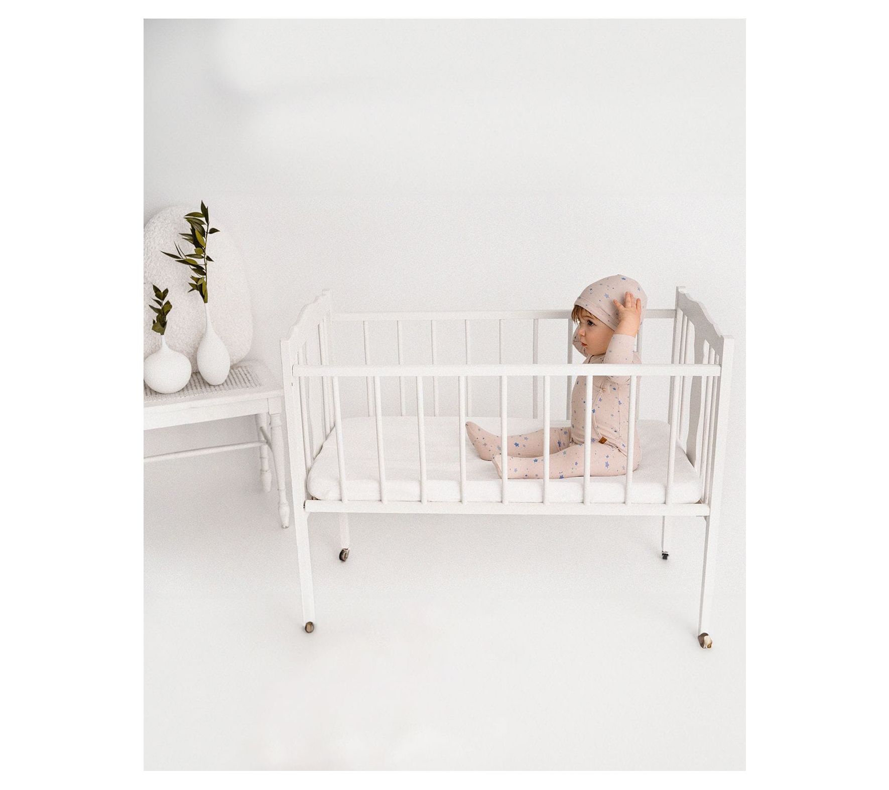 MiniMoi Boys Ribbed Star Footie Set - QVC.com