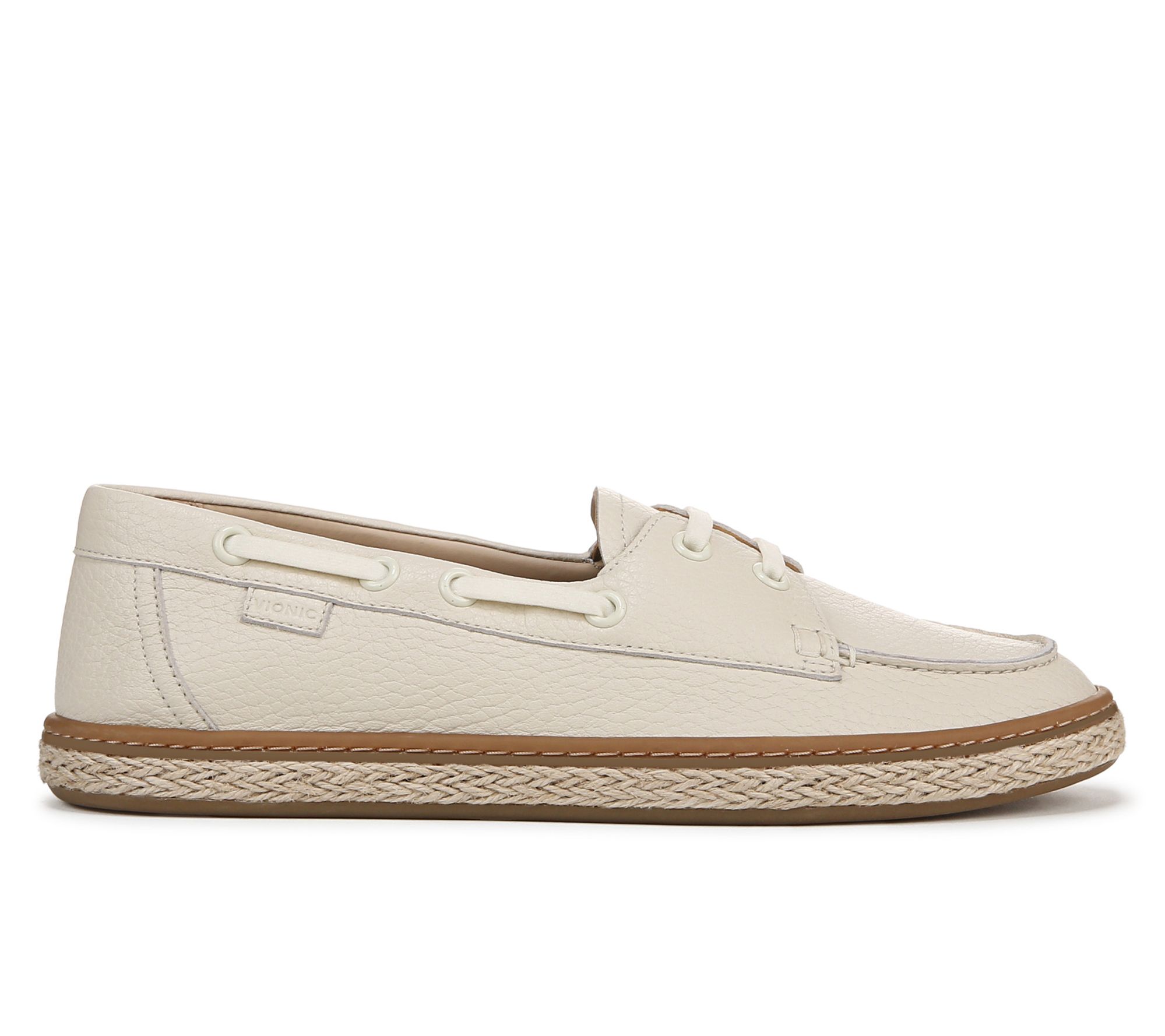Vionic Suede Boat Shoes - Bay - QVC.com