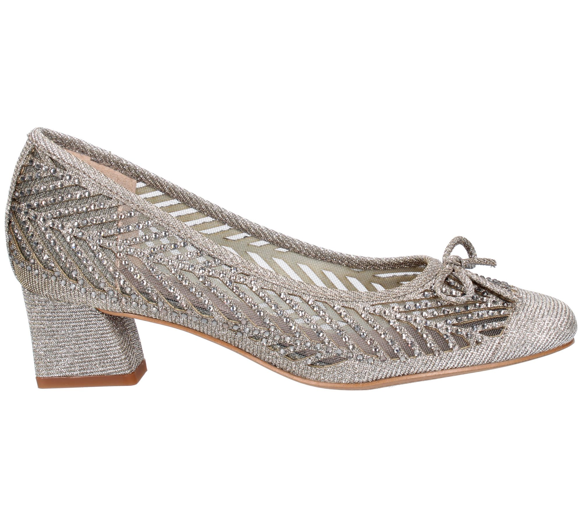 J. Renee' Pump - Saila Fabric - QVC.com