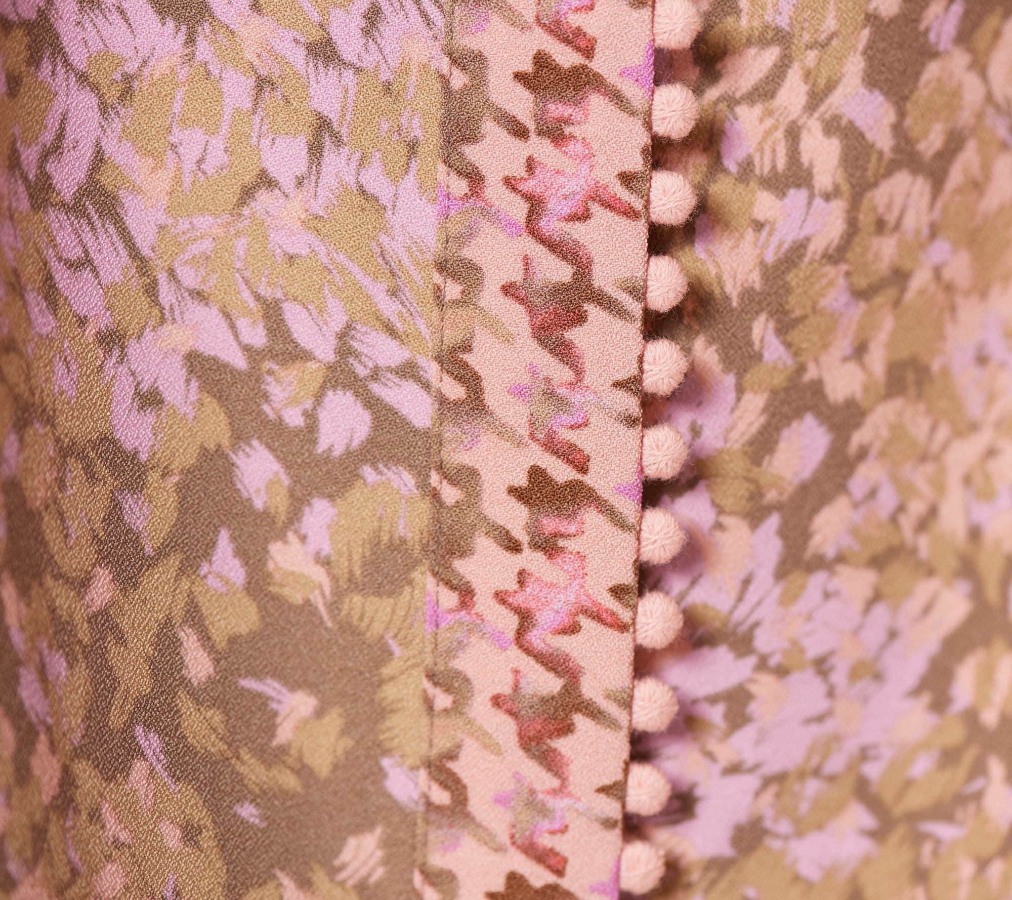 "As Is" Isaac Mizrahi Live Mixed Print Stretch Crepe Blouse - QVC.com