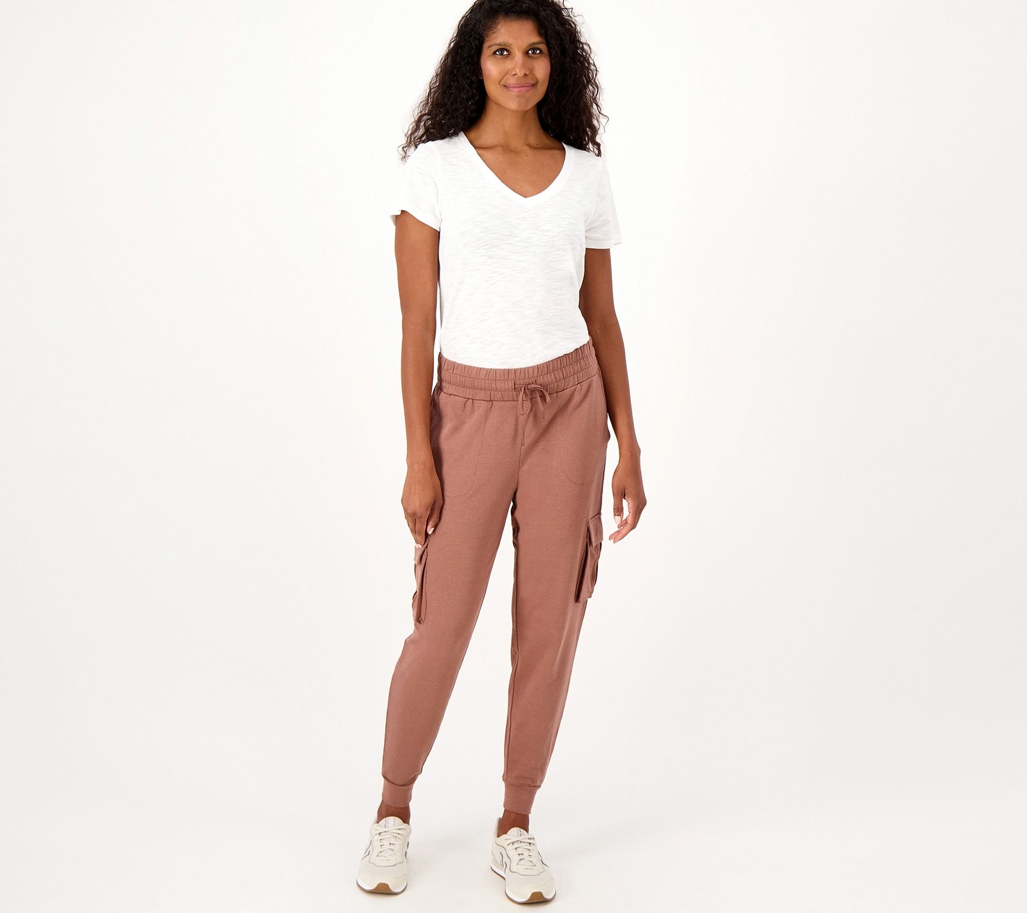 "As Is" zuda Z-Knit Cargo Jogger - QVC.com