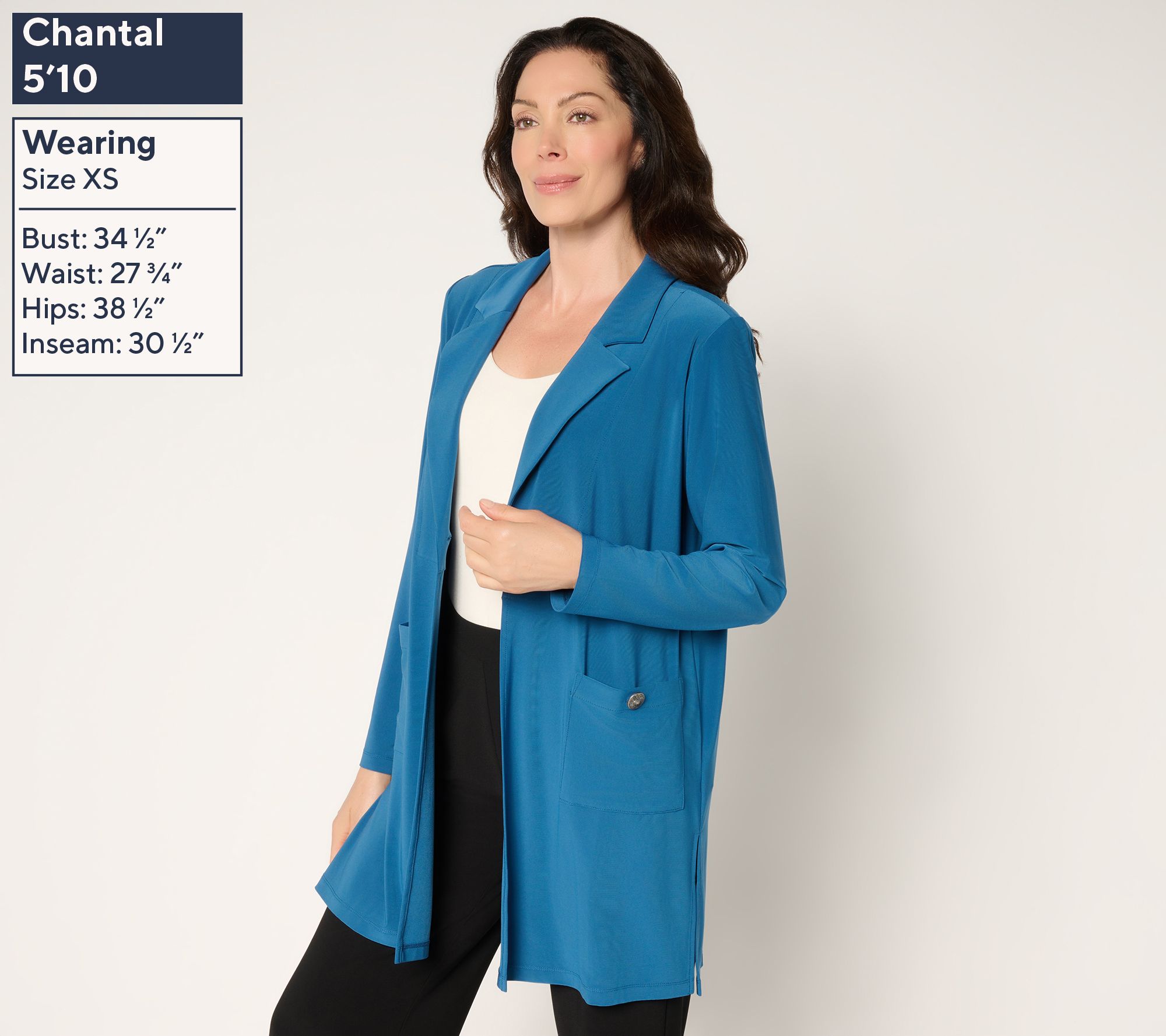 GRAVER Susan Graver Regular LK Luxe Duster Cardigan - QVC.com