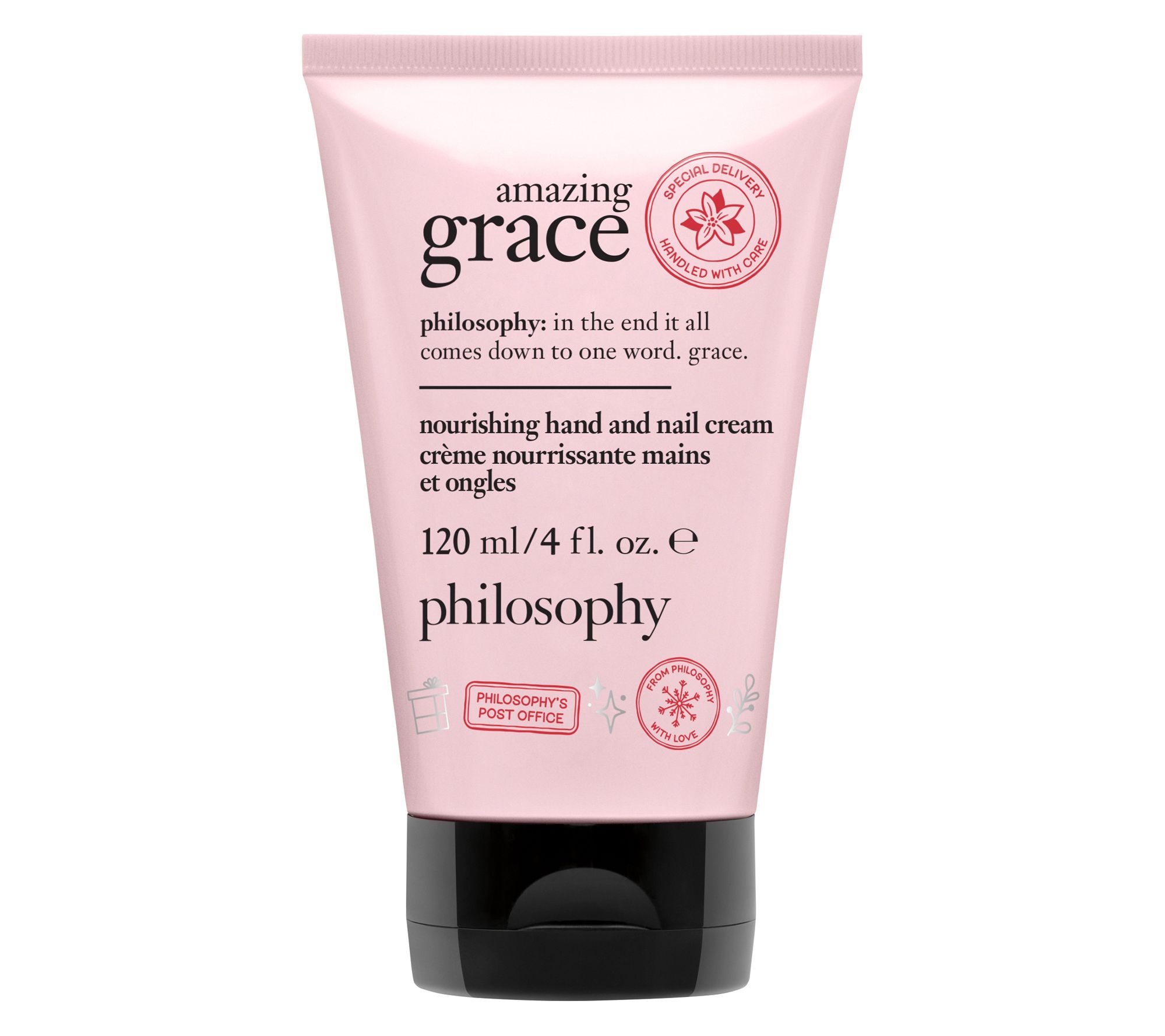 philosophy 4 oz. fine fragrance nourishing hand& nail cream - QVC.com