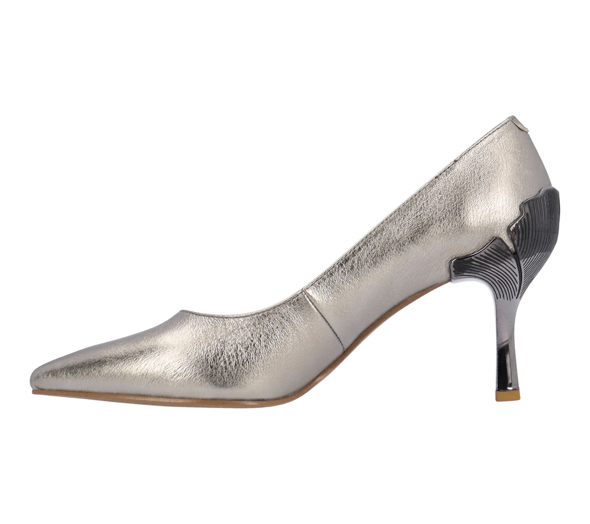 J. Renee' Pump - Tacy Leather - QVC.com