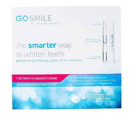 GoSmile 12 Day Double Action Whitening System w/ PM Toothpaste - QVC.com