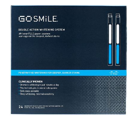 GoSmile 12 Day Double Action Whitening System w/ PM Toothpaste - QVC.com