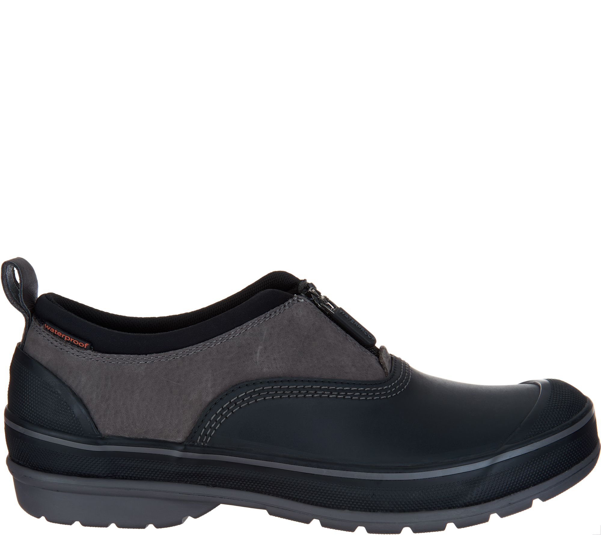 Clarks Waterproof Leather Zip Front Shoes - Muckers Trail - QVC.com