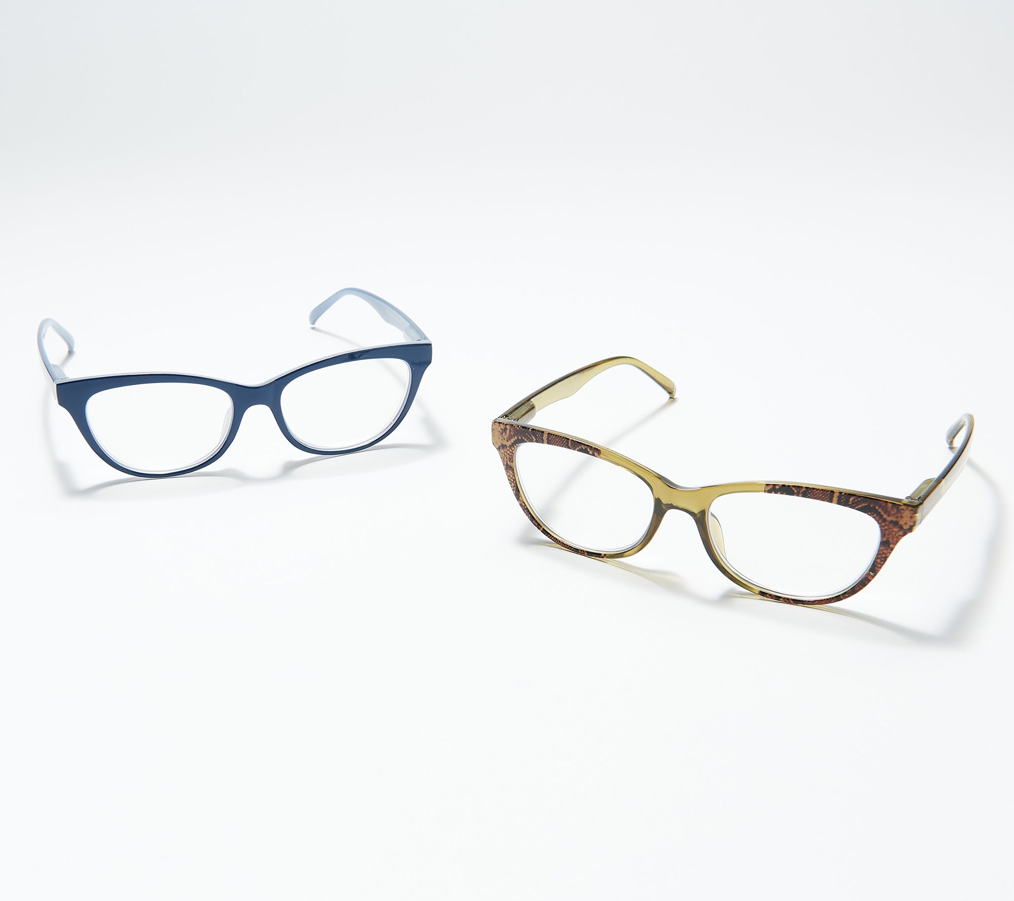 Hummingbird The Victoria Set of 5 Blue Light Readers 3-3.5 - QVC.com