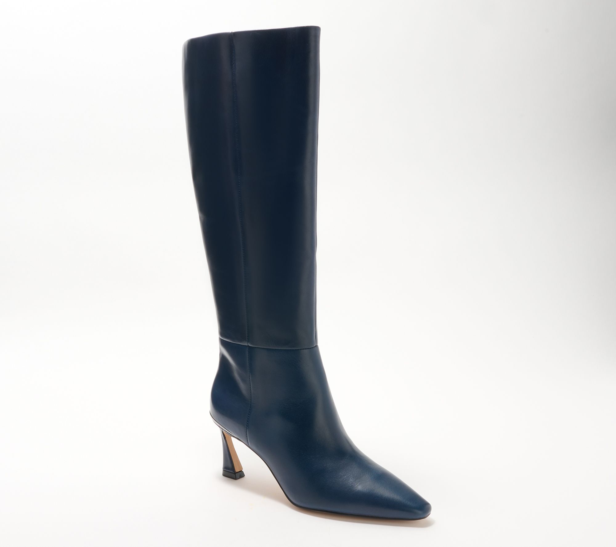 Vince Camuto Leather Knee Boot- Sutton - QVC.com