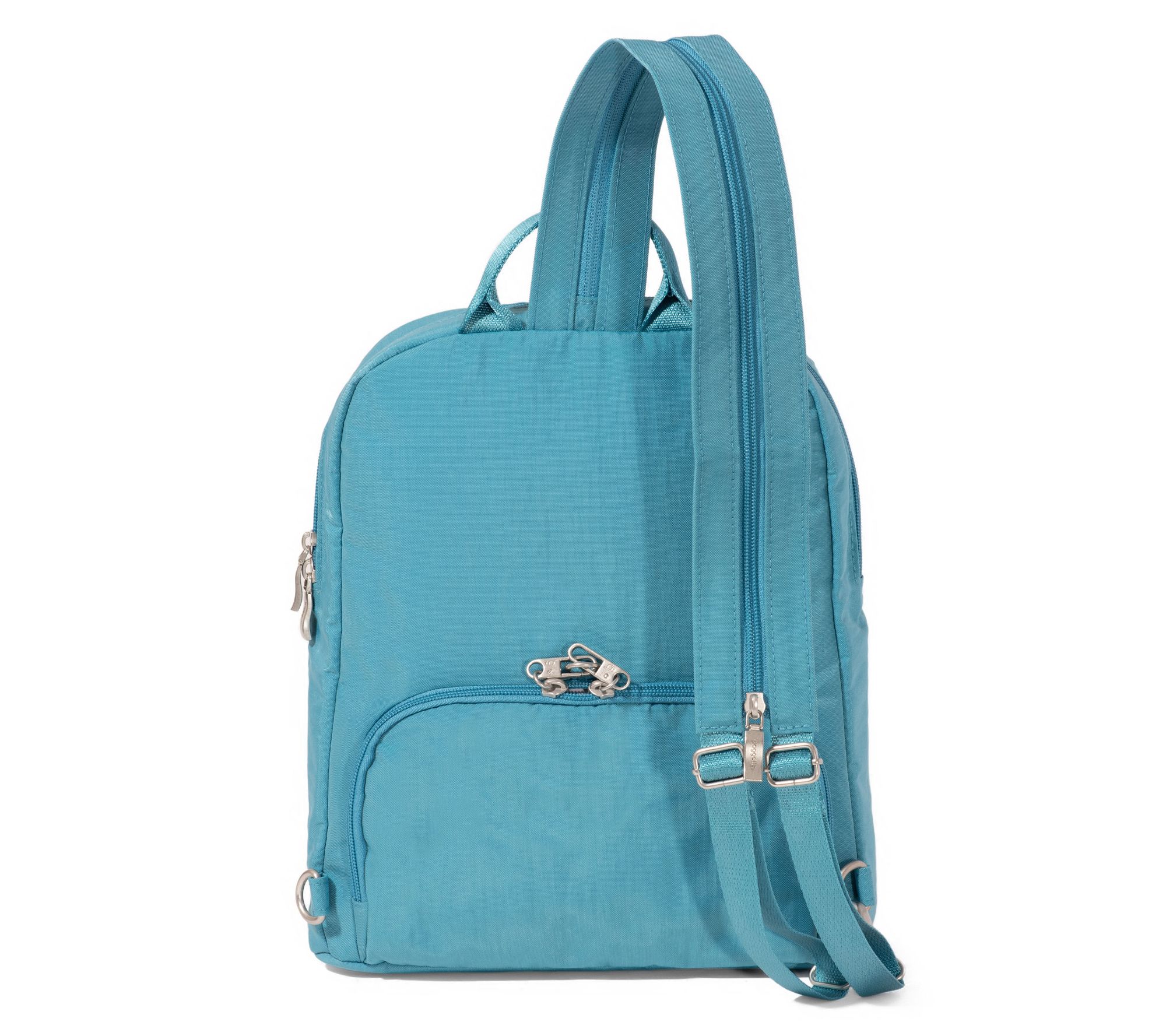 Baggallini Coastal Flip Lock Day Pack w/ Built-In RFID Wallet - QVC.com