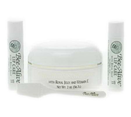 Bee-Alive 3-pc.Skin Cream and Lip Care Collection - QVC.com